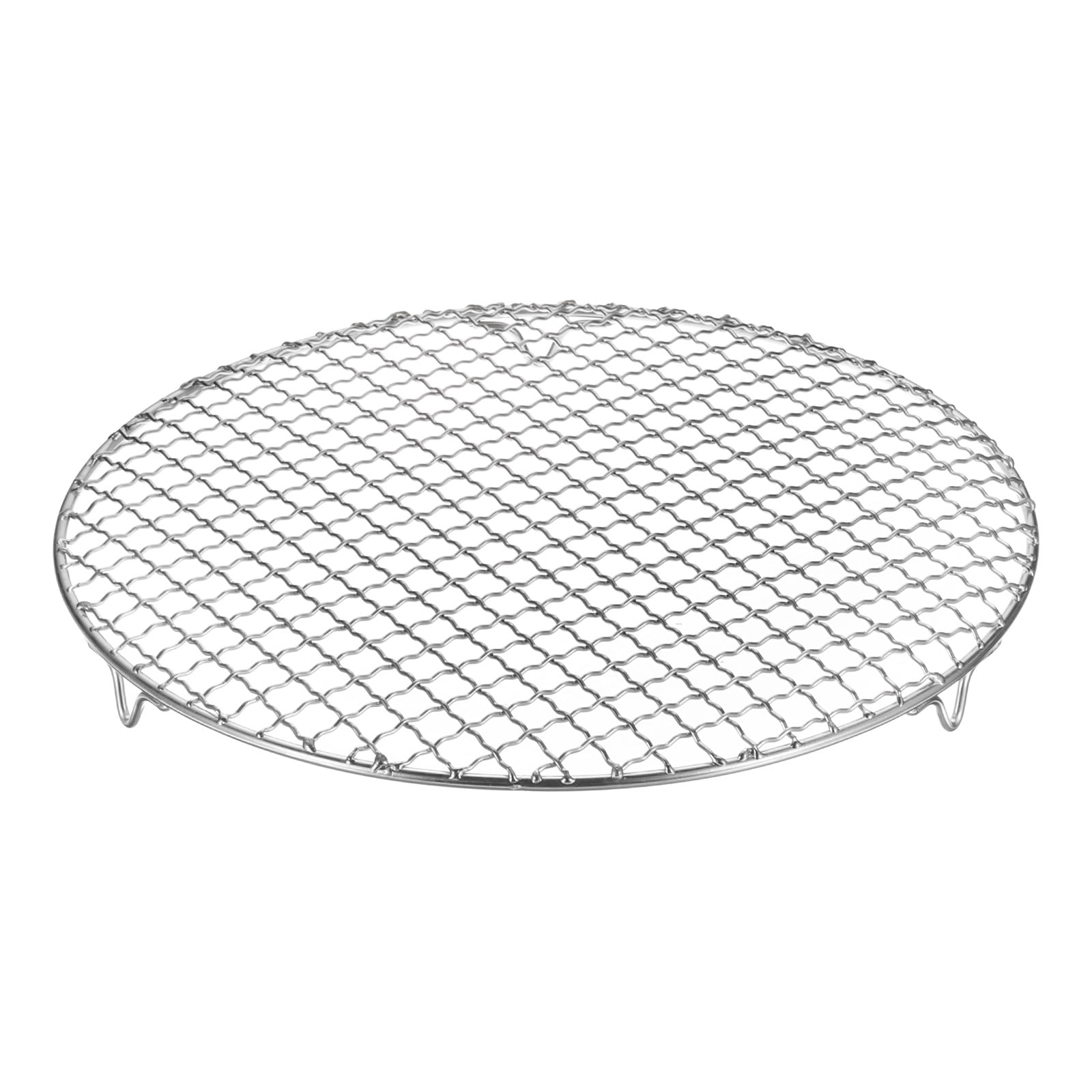 Uxcell Cooling Rack, 12" Round Stainless Steel Baking Rack with 20mm ...