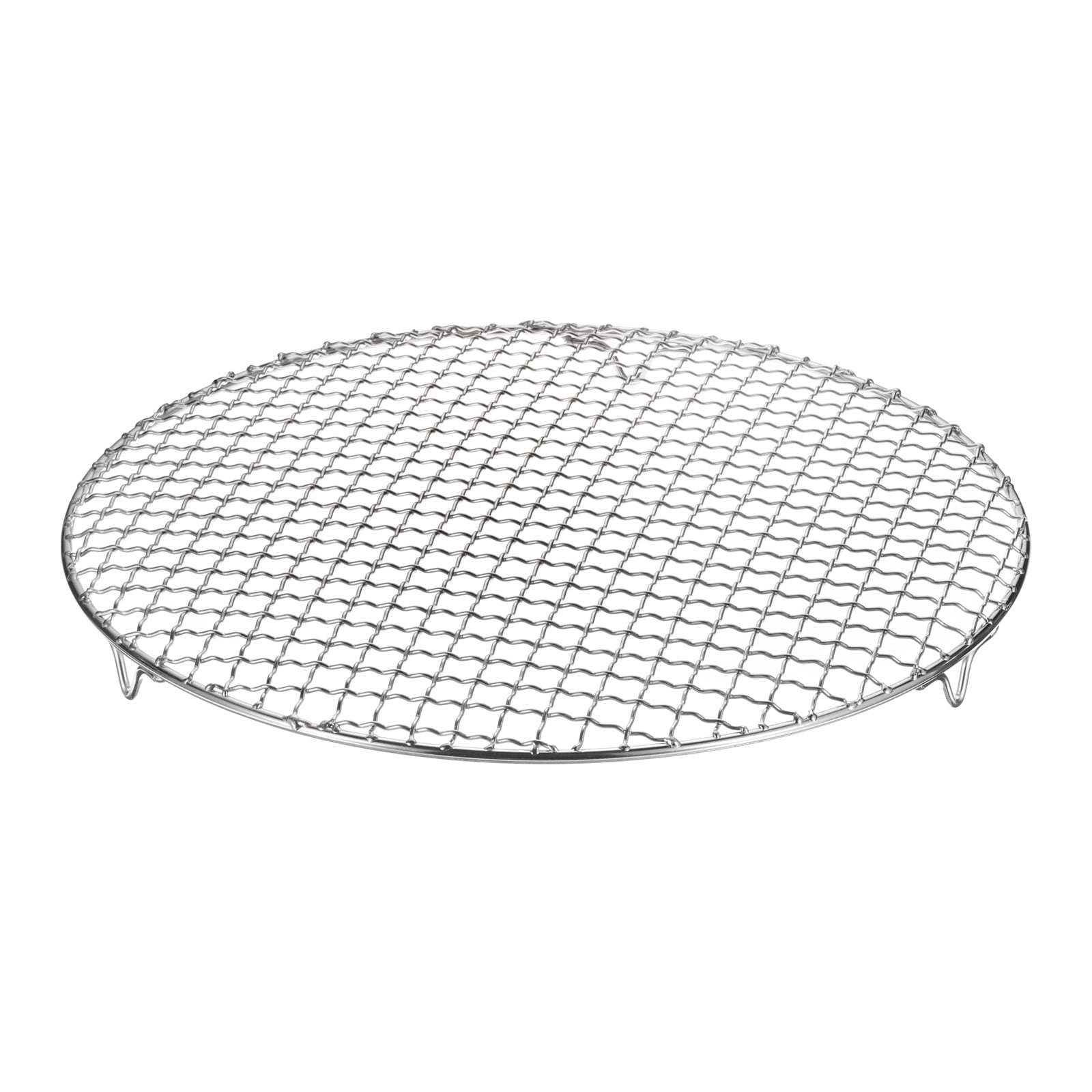 Uxcell Cooling Rack, 13" Round Stainless Steel Baking Rack with 20mm ...