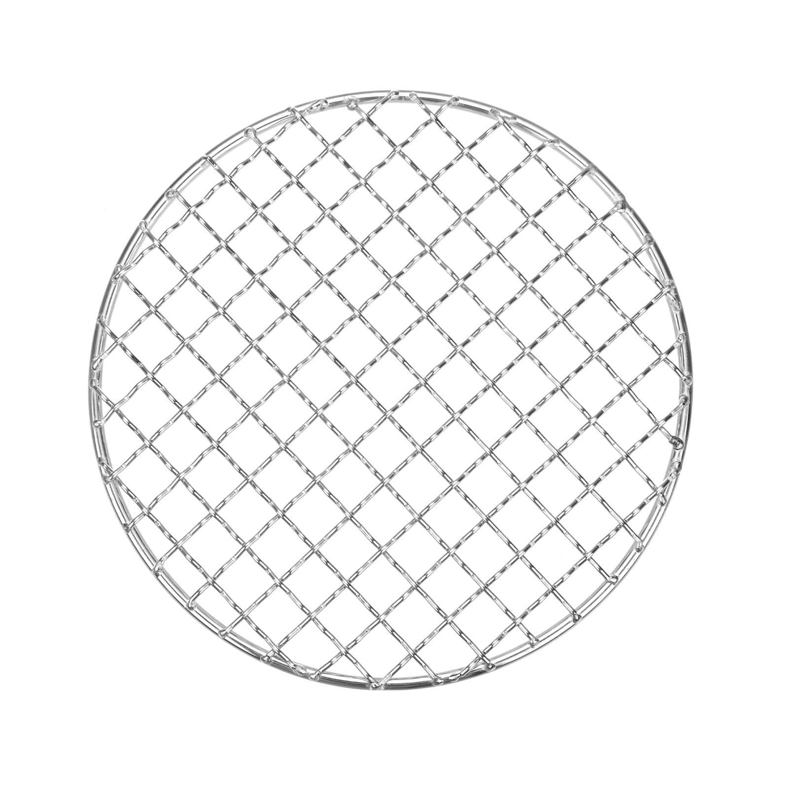 Uxcell Cooling Rack, 6" Round Stainless Steel Baking Rack for BBQ ...