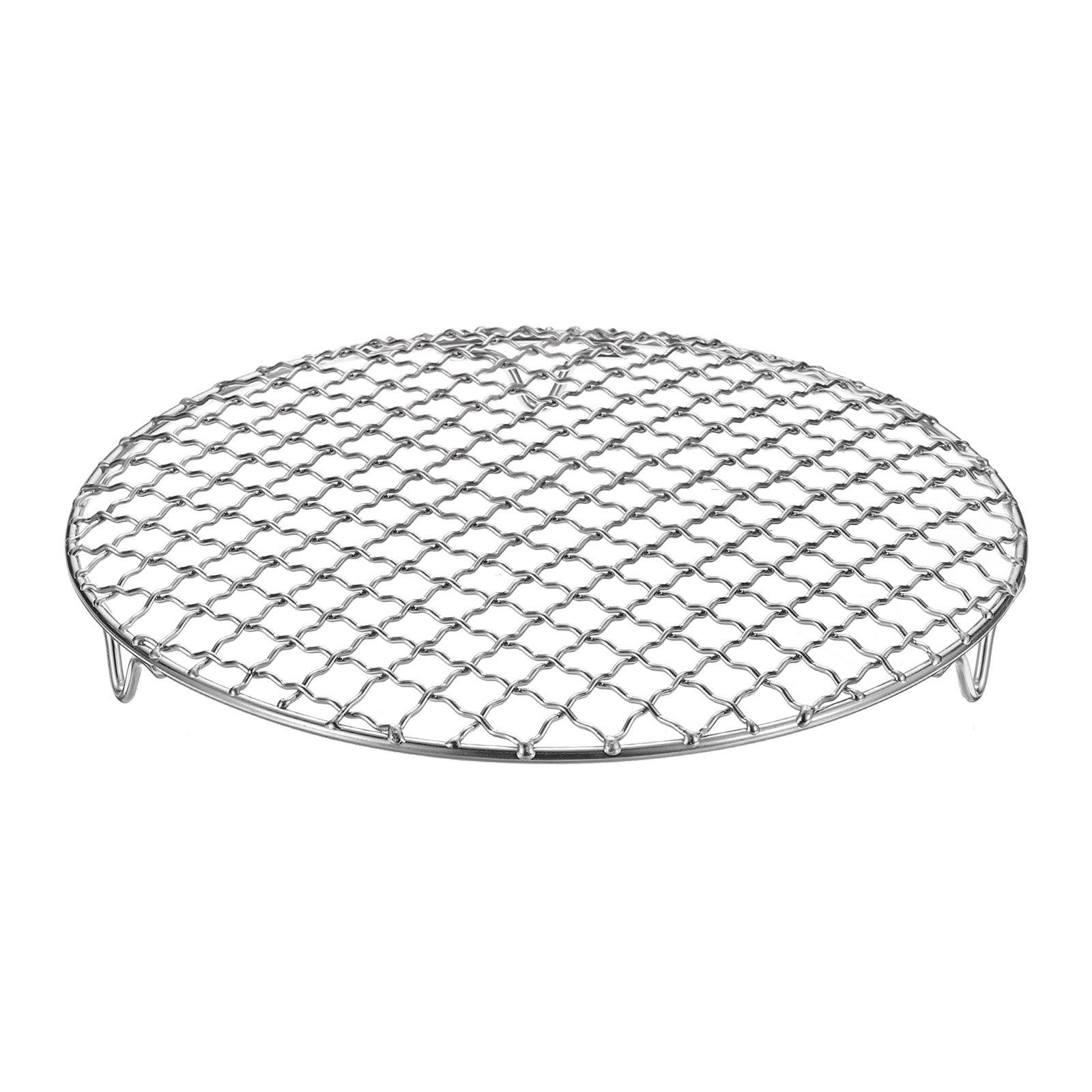 Uxcell Cooling Rack, 8.9" Round Stainless Steel Baking Rack with 20mm ...
