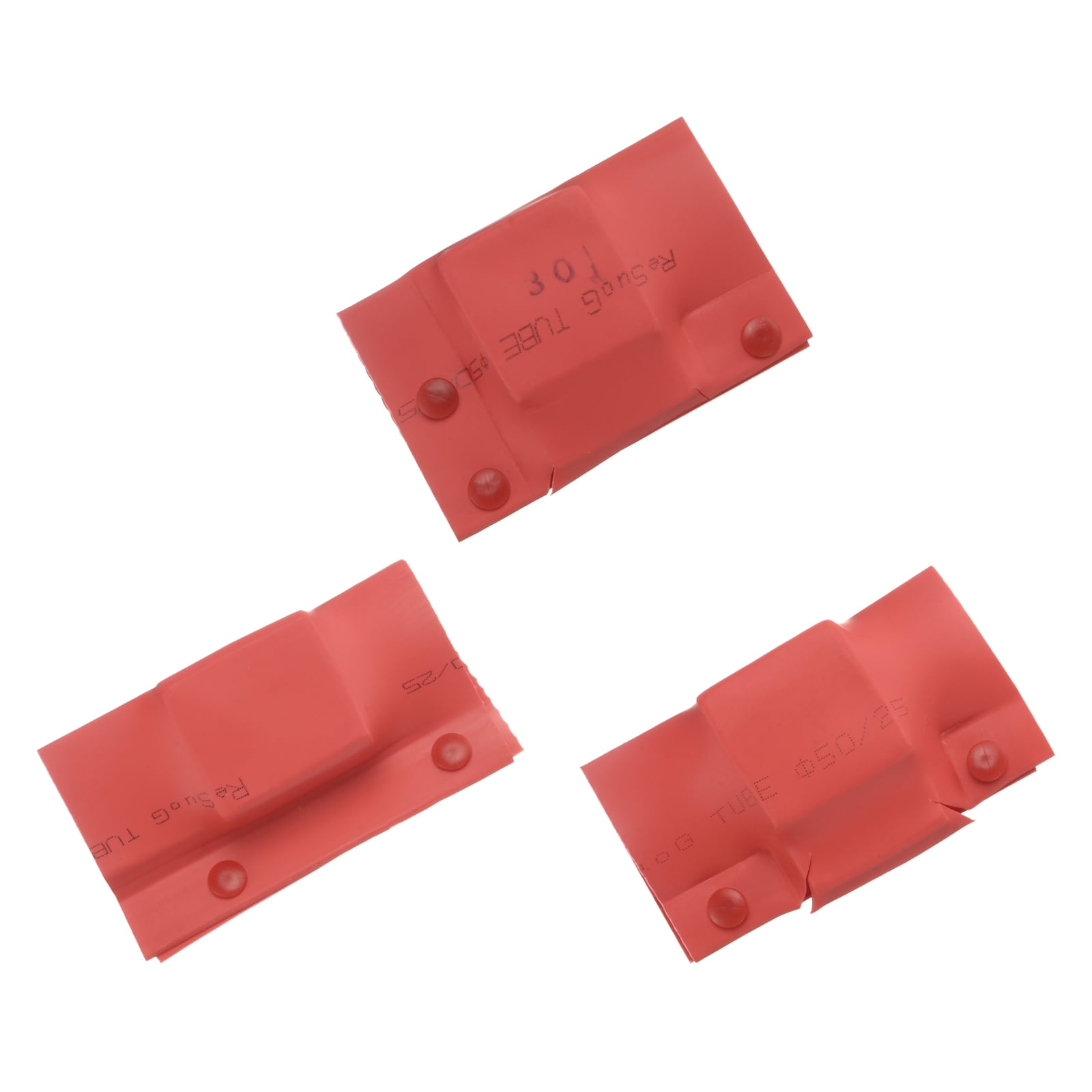 Uxcell Copper Bus Bar Junction Heat Shrink Case, 1KV, L/I/T Style, Red ...