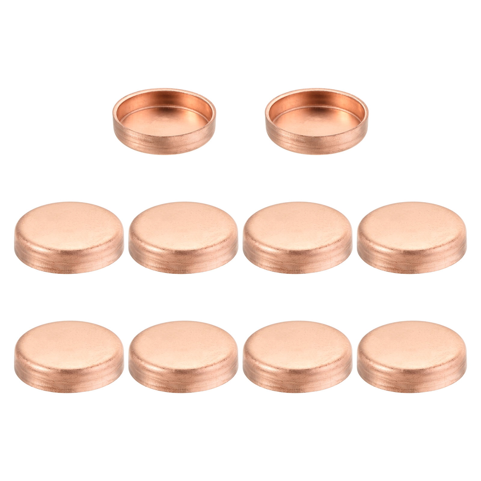 Uxcell Copper End Cap Pipe Fitting Sweat Plug Connection for Water Pipe ...