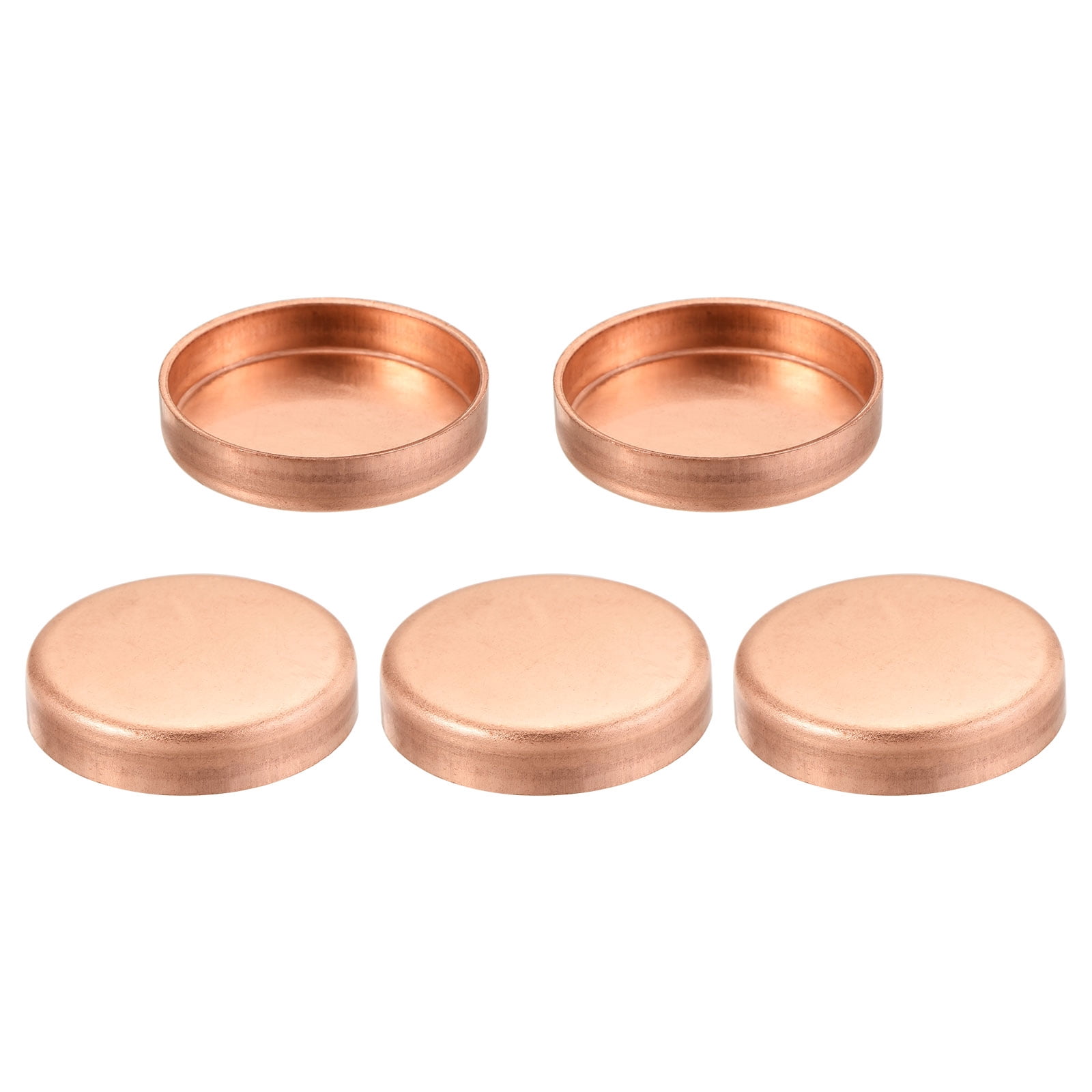 Uxcell Copper End Cap Pipe Fitting Sweat Plug Connection for Water Pipe ...