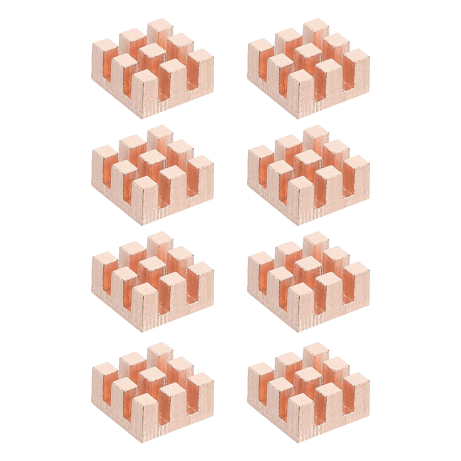 Uxcell Copper Heatsink Heat Sink Cooler Radiator for Raspberry Pi Chip ...