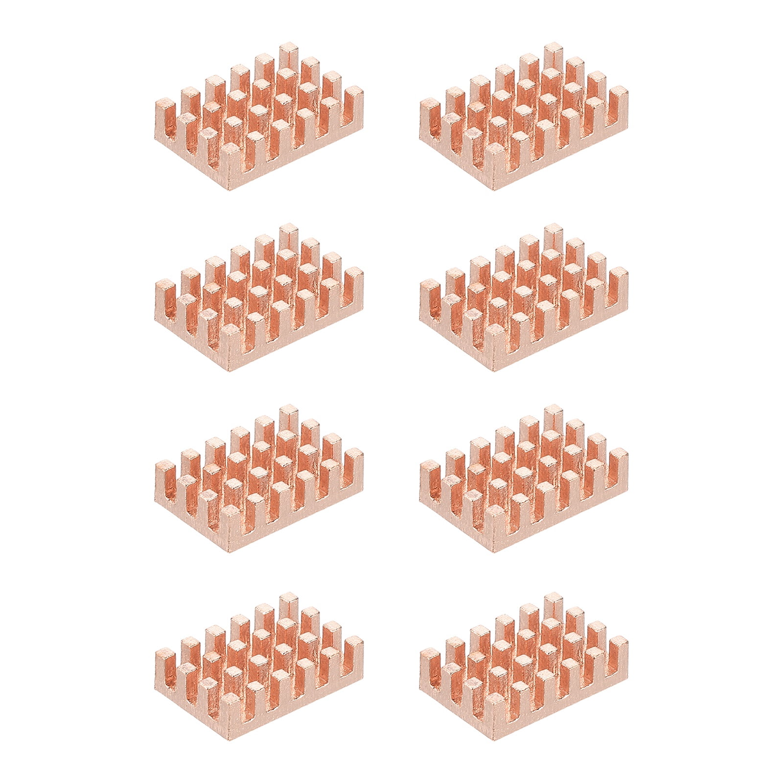 Uxcell Copper Heatsink Heat Sink Cooler Radiator for Raspberry Pi Chip ...