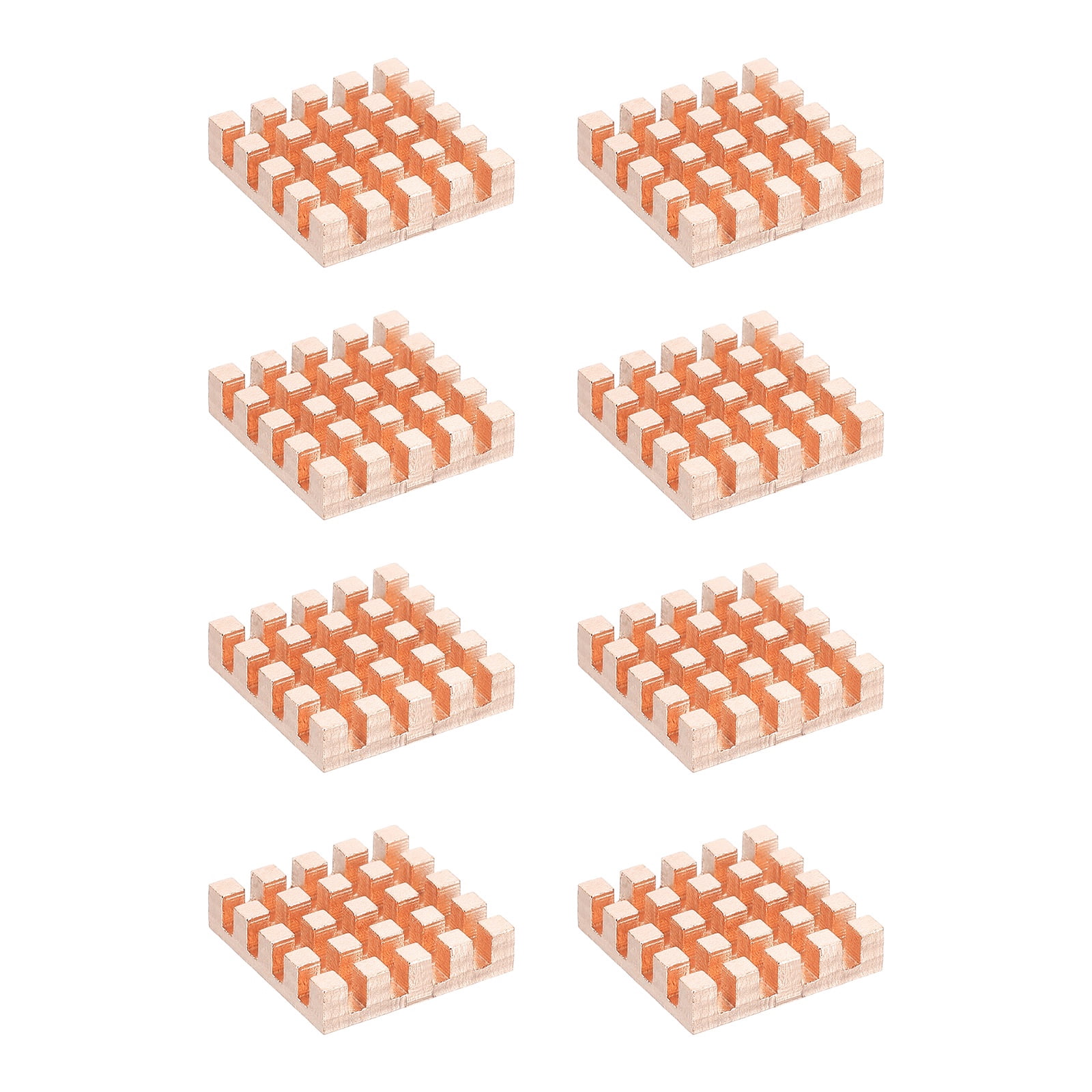 Uxcell Copper Heatsink Heat Sink Cooler Radiator for Raspberry Pi Chip ...