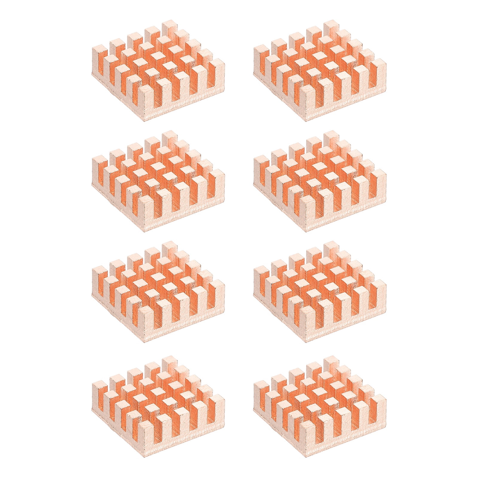 Uxcell Copper Heatsink Heat Sink Cooler Radiator for Raspberry Pi Chip ...
