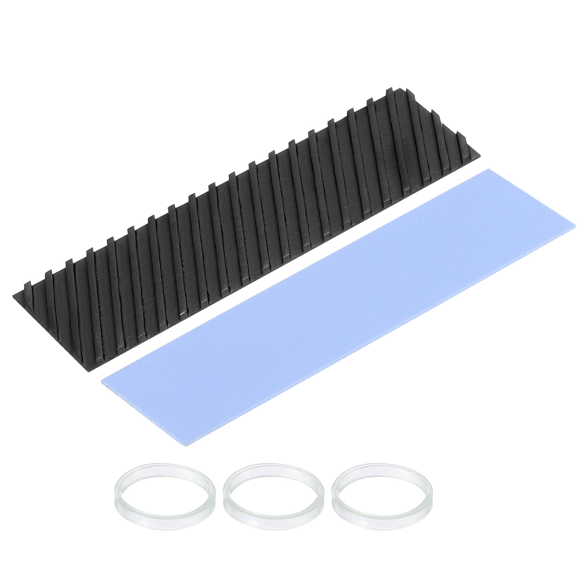 Uxcell Copper Heatsink 70x20x1.5mm W Thermal Pad Rubber Ring for M.2 ...