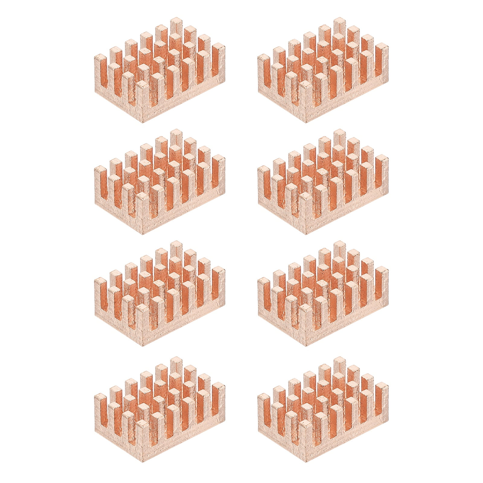 Uxcell Copper Heatsink Heat Sink Cooler Radiator for Raspberry Pi Chip ...