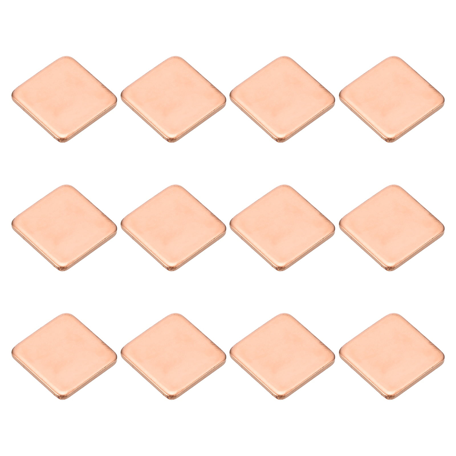 Uxcell Copper Heatsink Copper Pad Shim IC Chipset GPU CPU Thermal ...