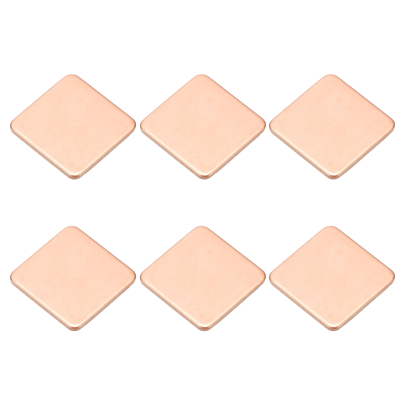 Uxcell Copper Heatsink,Copper Pad Shim IC Chipset GPU CPU Thermal ...