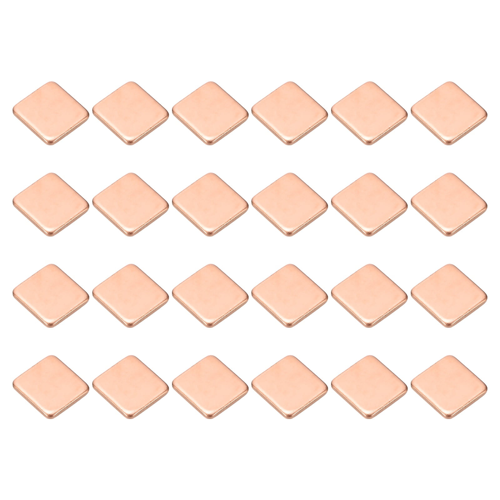 Uxcell Copper Heatsink Copper Pad Shim IC Chipset GPU CPU Thermal ...