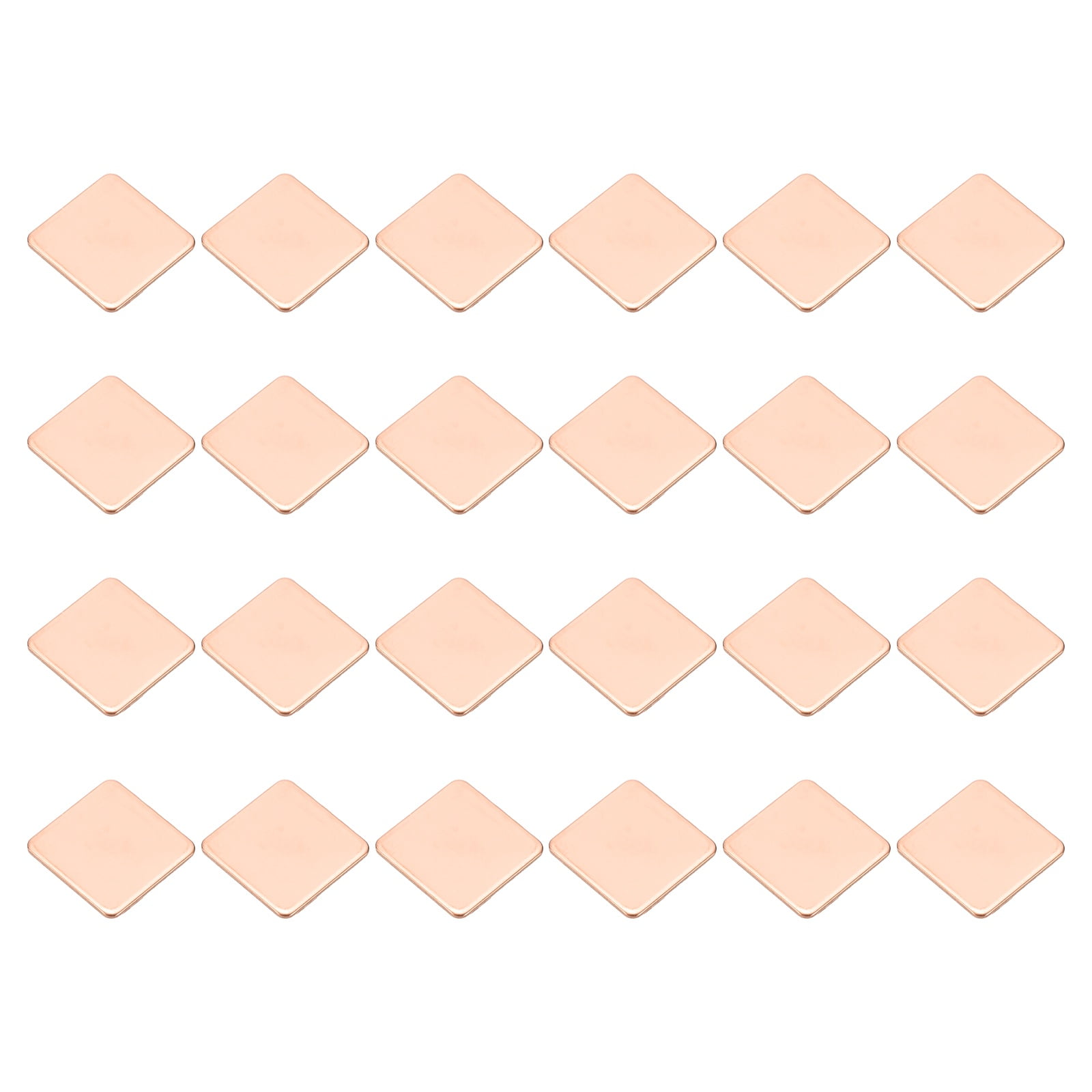 Uxcell Copper Heatsink Copper Pad Shim IC Chipset GPU CPU Thermal ...