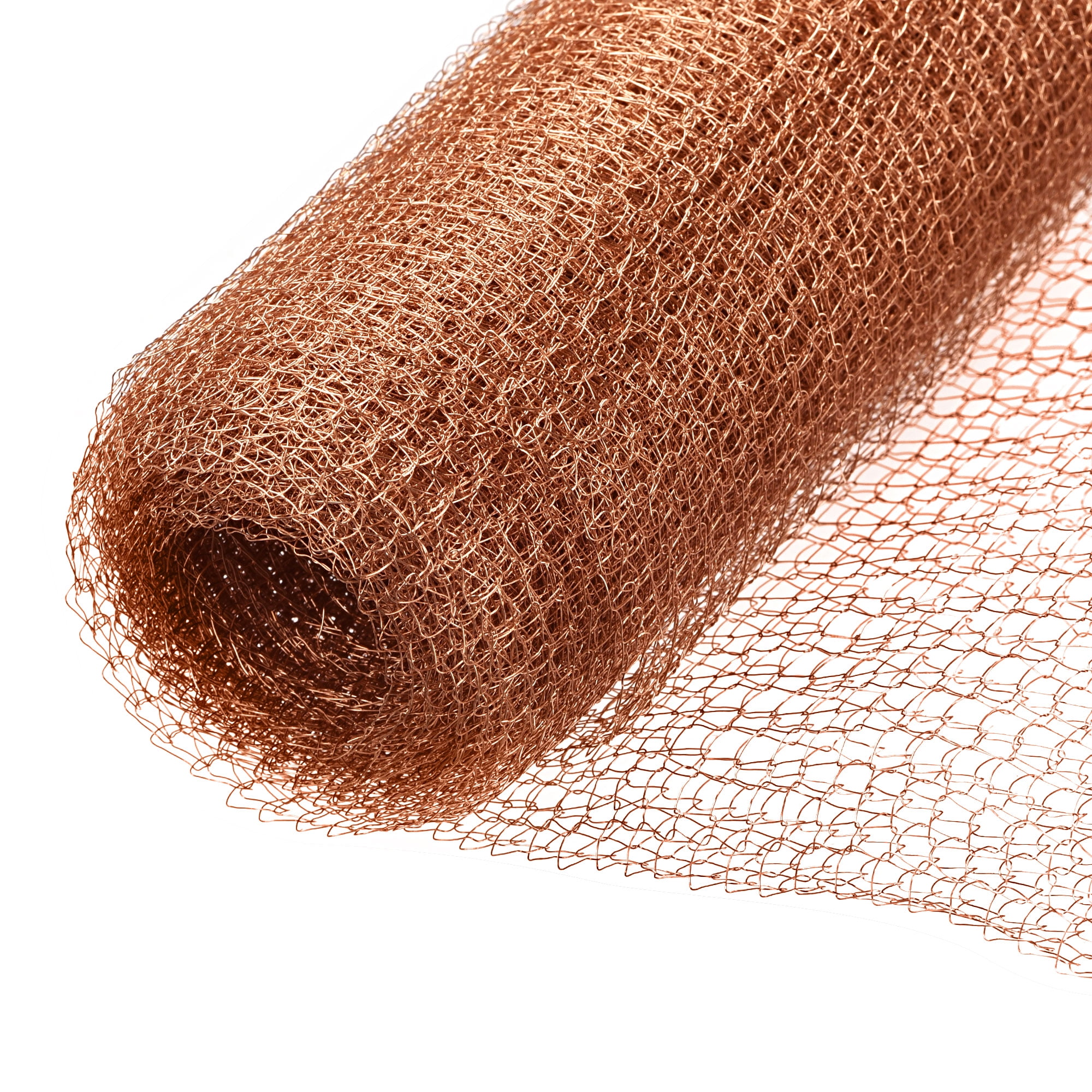 Uxcell Copper Mesh Blocker Stopper Mesh Fill Fabric Mesh 10ft x 5inch ...