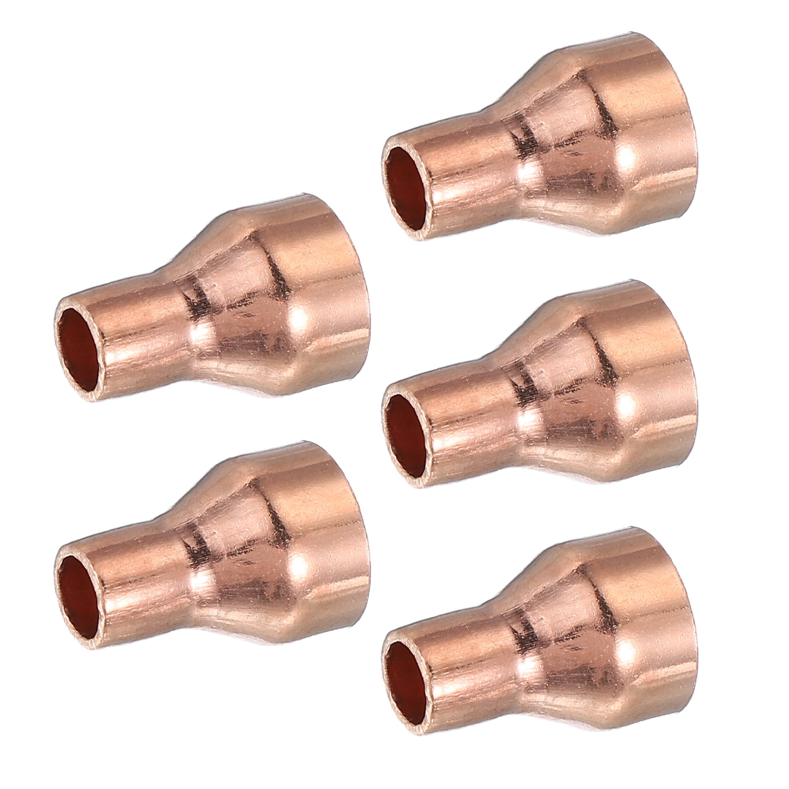 Uxcell Copper Reducer, Reducing Copper Coupling Pressure Fitting Pipes ...