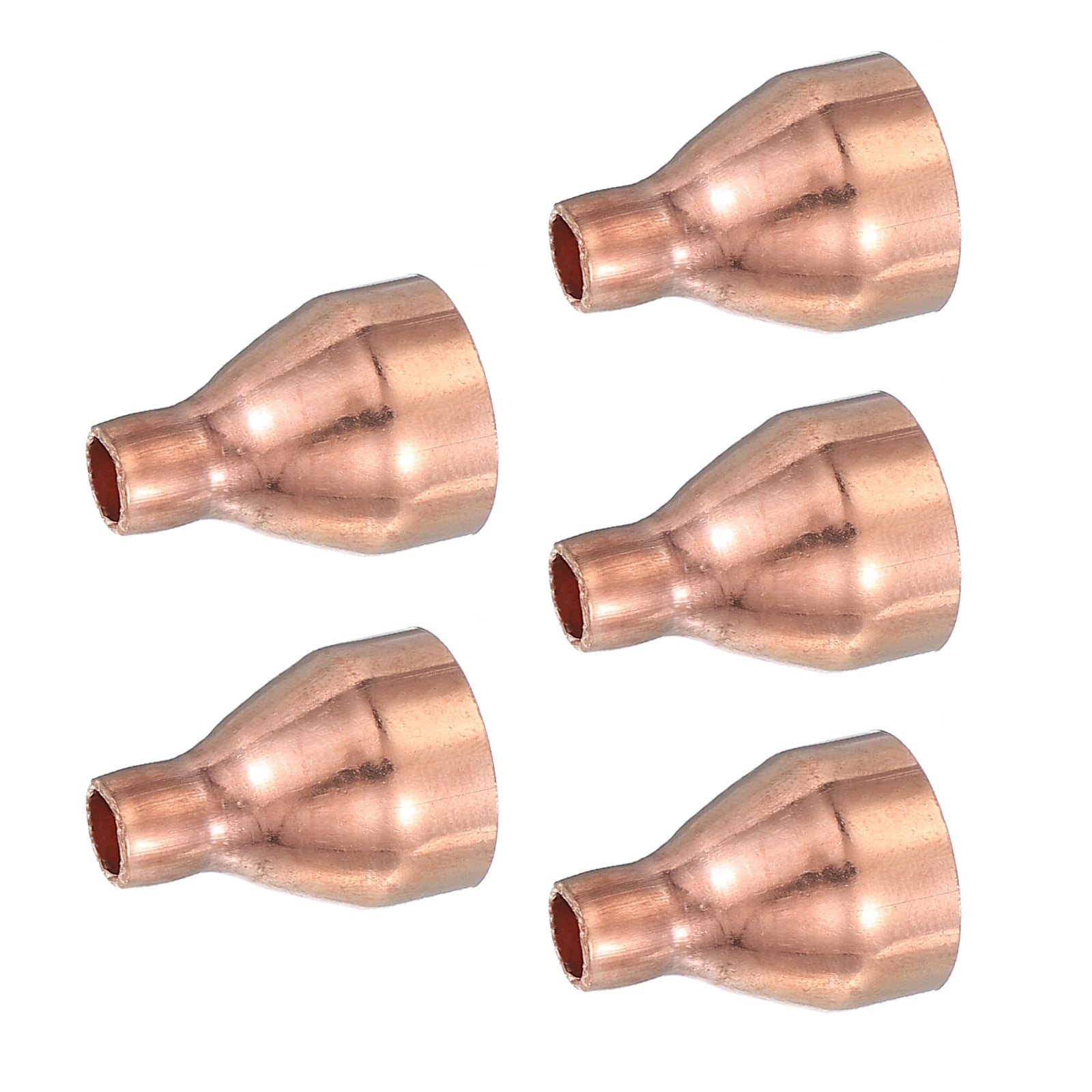 Uxcell Copper Reducer, Reducing Copper Coupling Pressure Fitting Pipes ...