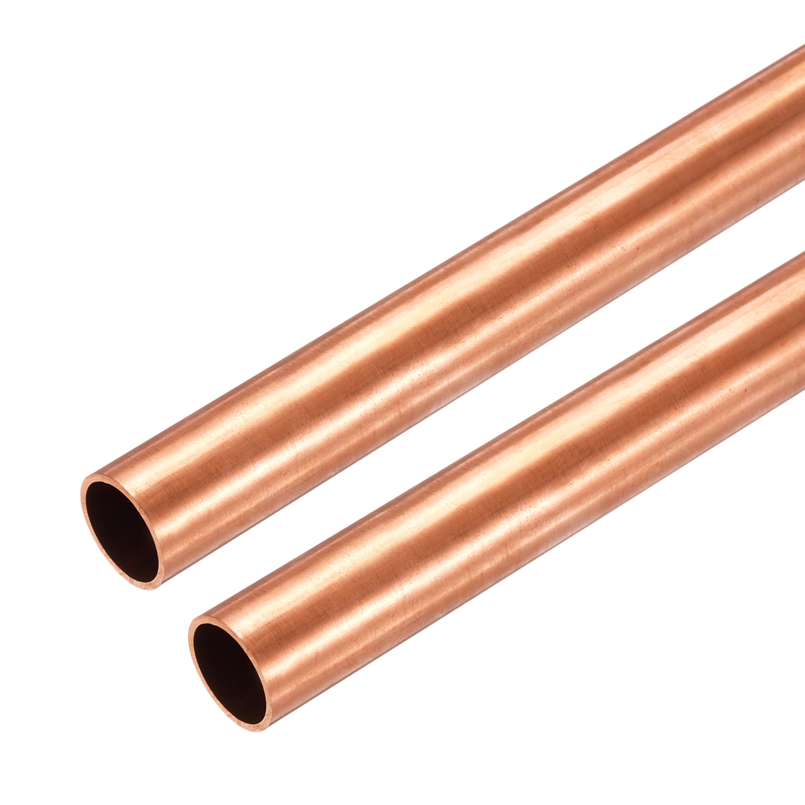 Uxcell Copper Round Tube, 16mm OD x 0.5mm Wall Thickness x 300mm(11.8 ...