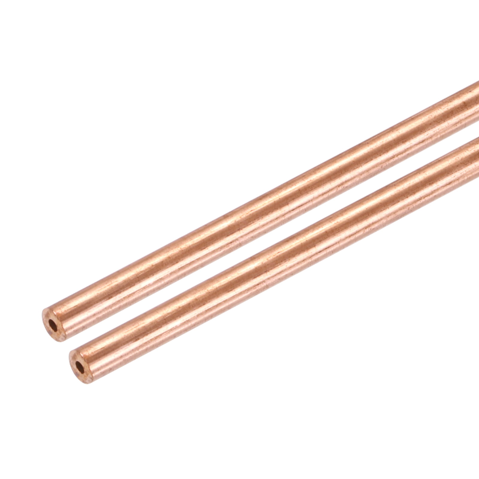 Uxcell Copper Round Tube, 3mm OD x 0.5mm Wall Thickness x 410mm(16 ...