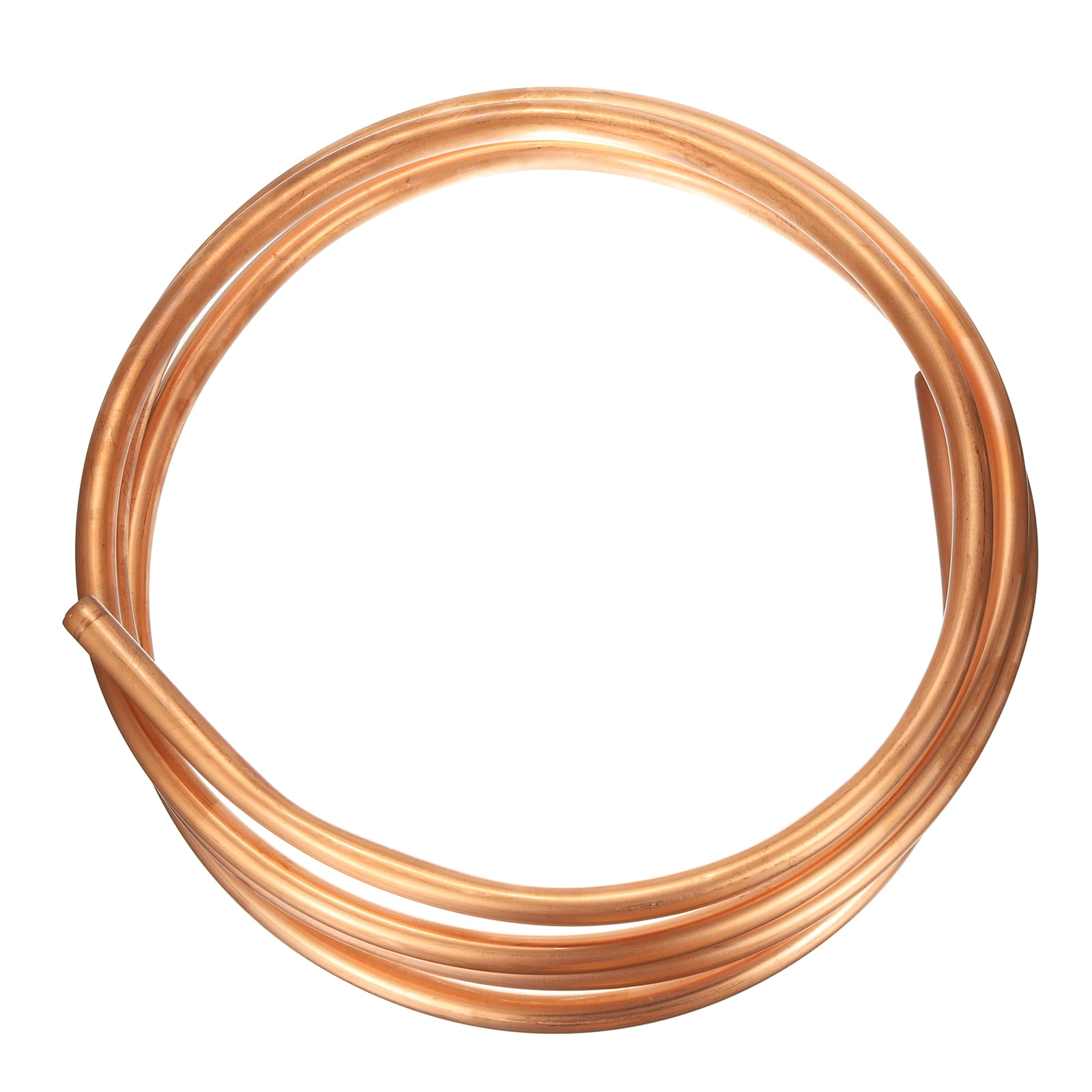 Uxcell Copper Tube 1/2''OD x 9.8Ft Refrigeration Flexible Pipe Seamless ...