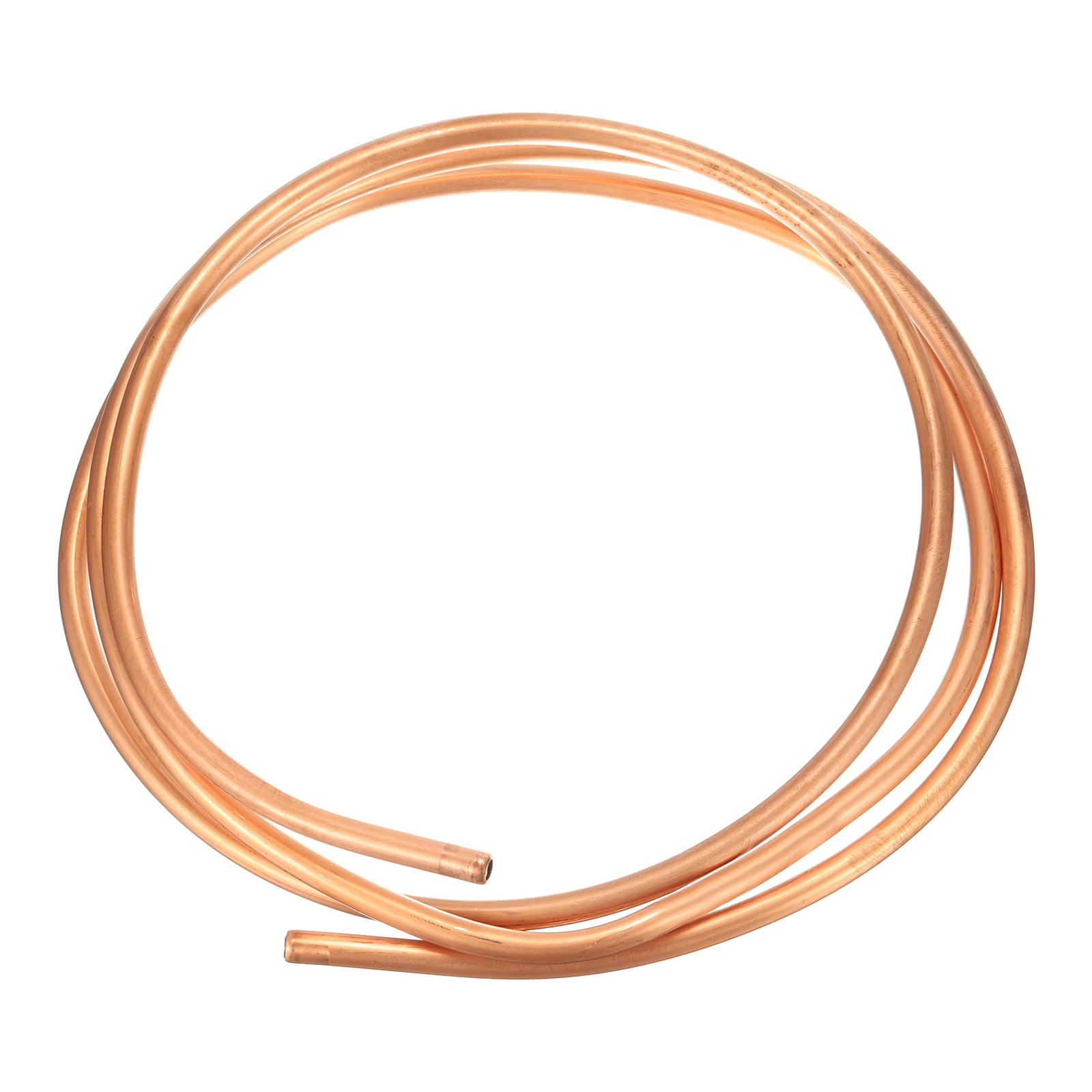 Uxcell Copper Tube 1/4''OD x 4.9Ft Refrigeration Flexible Pipe Seamless ...