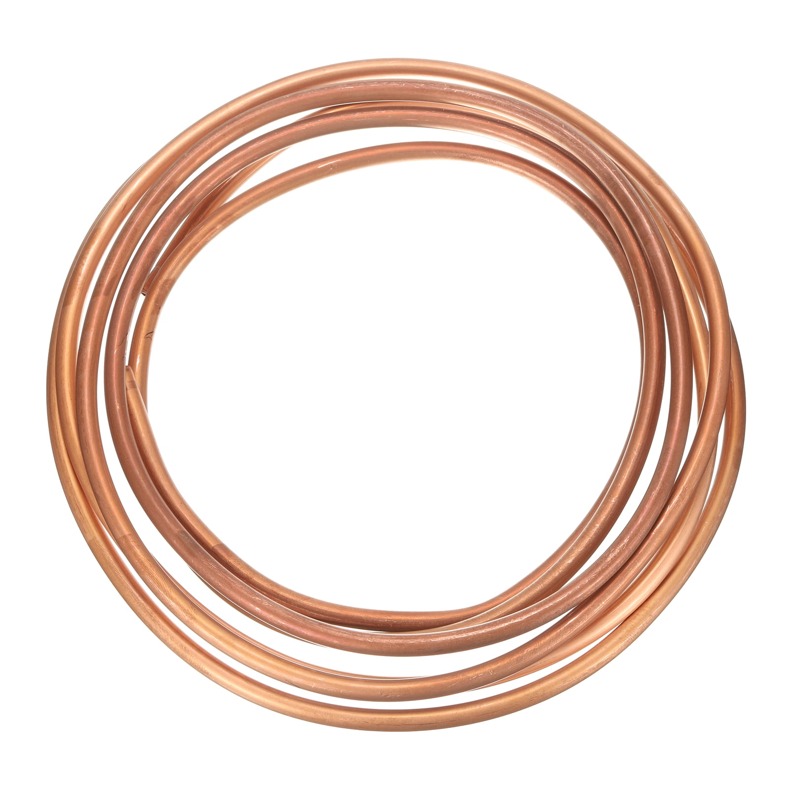 Uxcell Copper Tube 1/4''OD x 9.8Ft Refrigeration Flexible Pipe Seamless ...