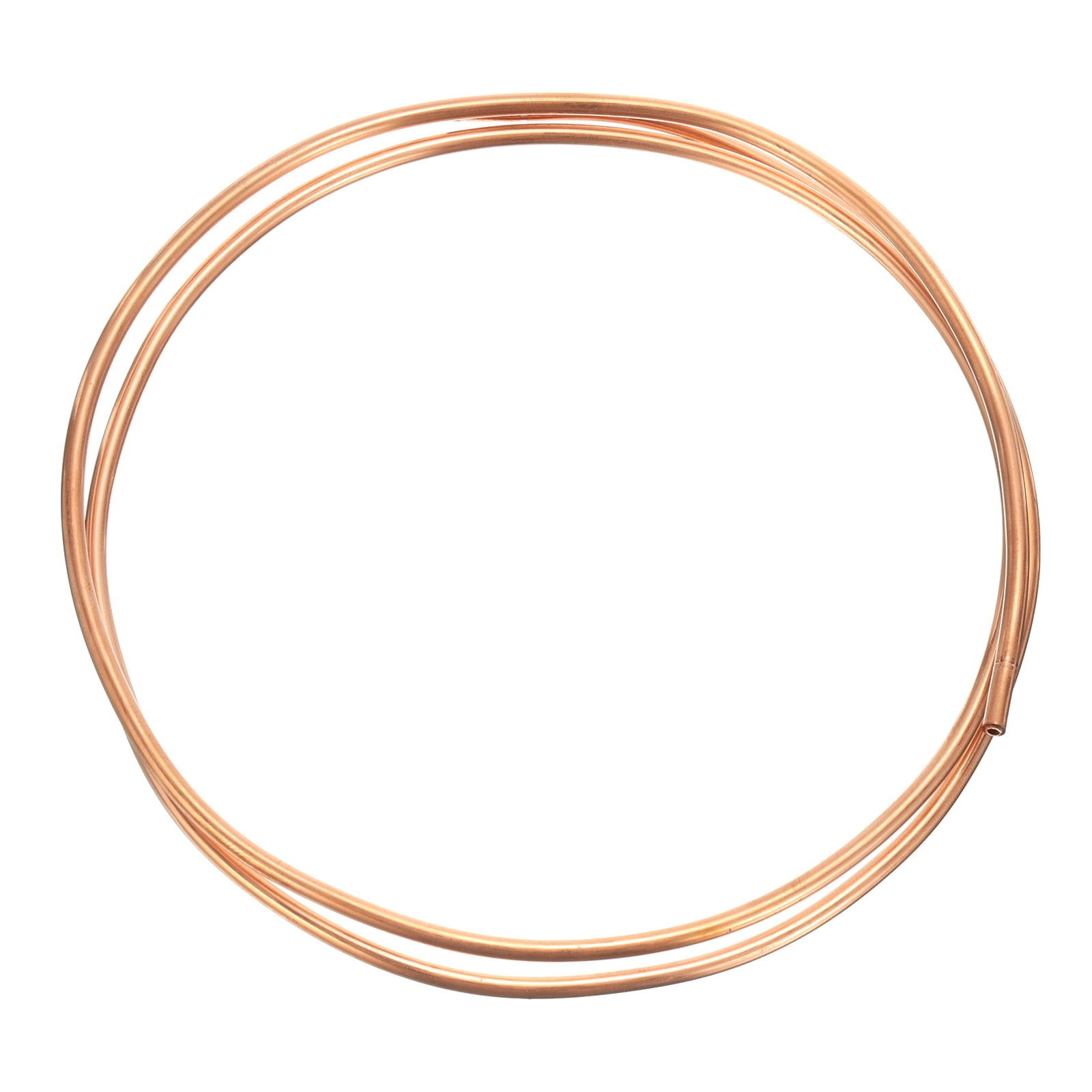 Uxcell Copper Tube 1/8'' OD x 3Ft Refrigeration Flexible Pipe Seamless ...