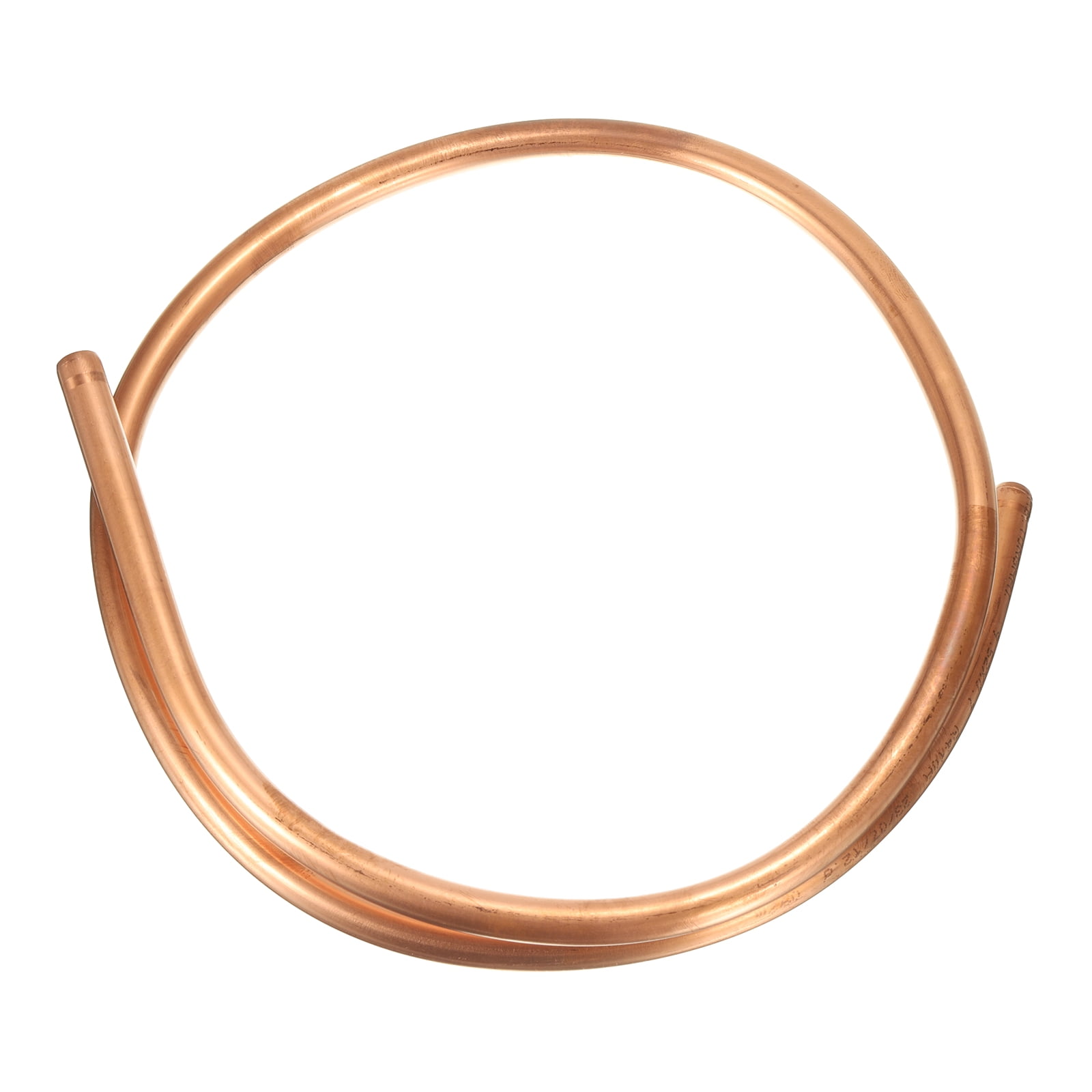 Uxcell Copper Tube 3/8'' OD x 3Ft Refrigeration Flexible Pipe Seamless ...