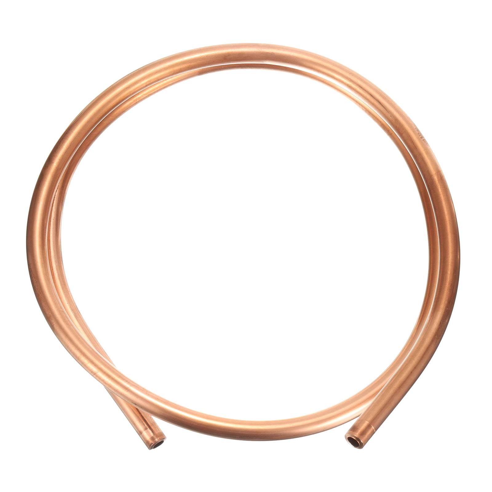 Uxcell Copper Tube 5/16'' OD x 3Ft Refrigeration Flexible Pipe Seamless ...