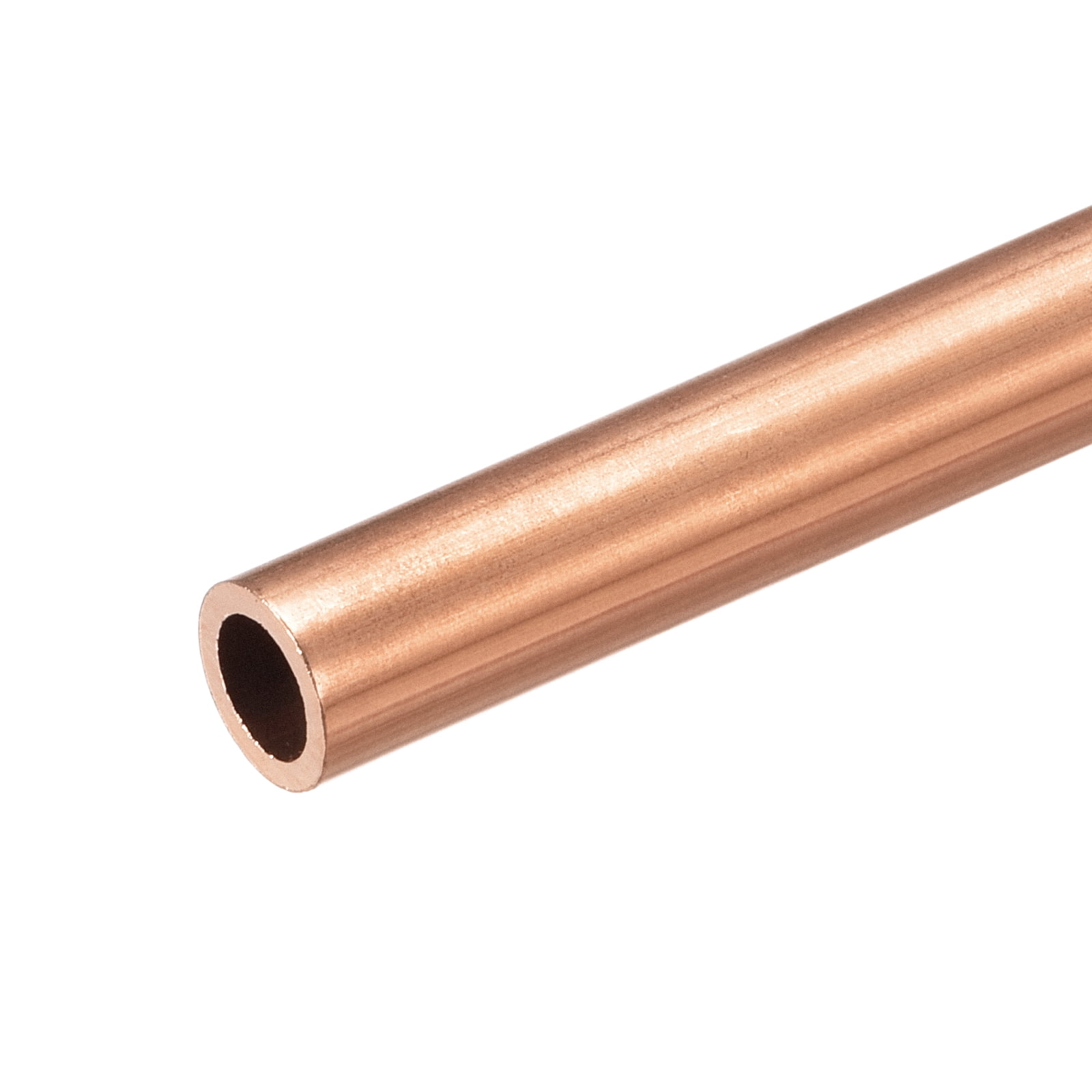 Uxcell Copper Tubing Seamless Straight Pipe Tube 10mm x 1.5mm x 200mm ...