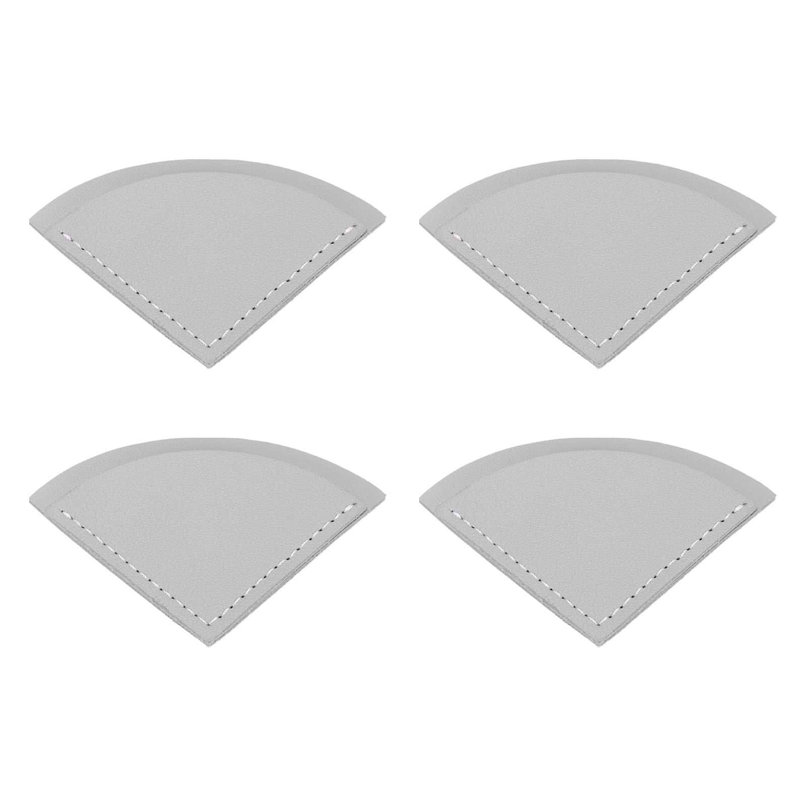 Uxcell Corner Bookmarks Book Marks Paper Page Markers Clip PU Leather ...