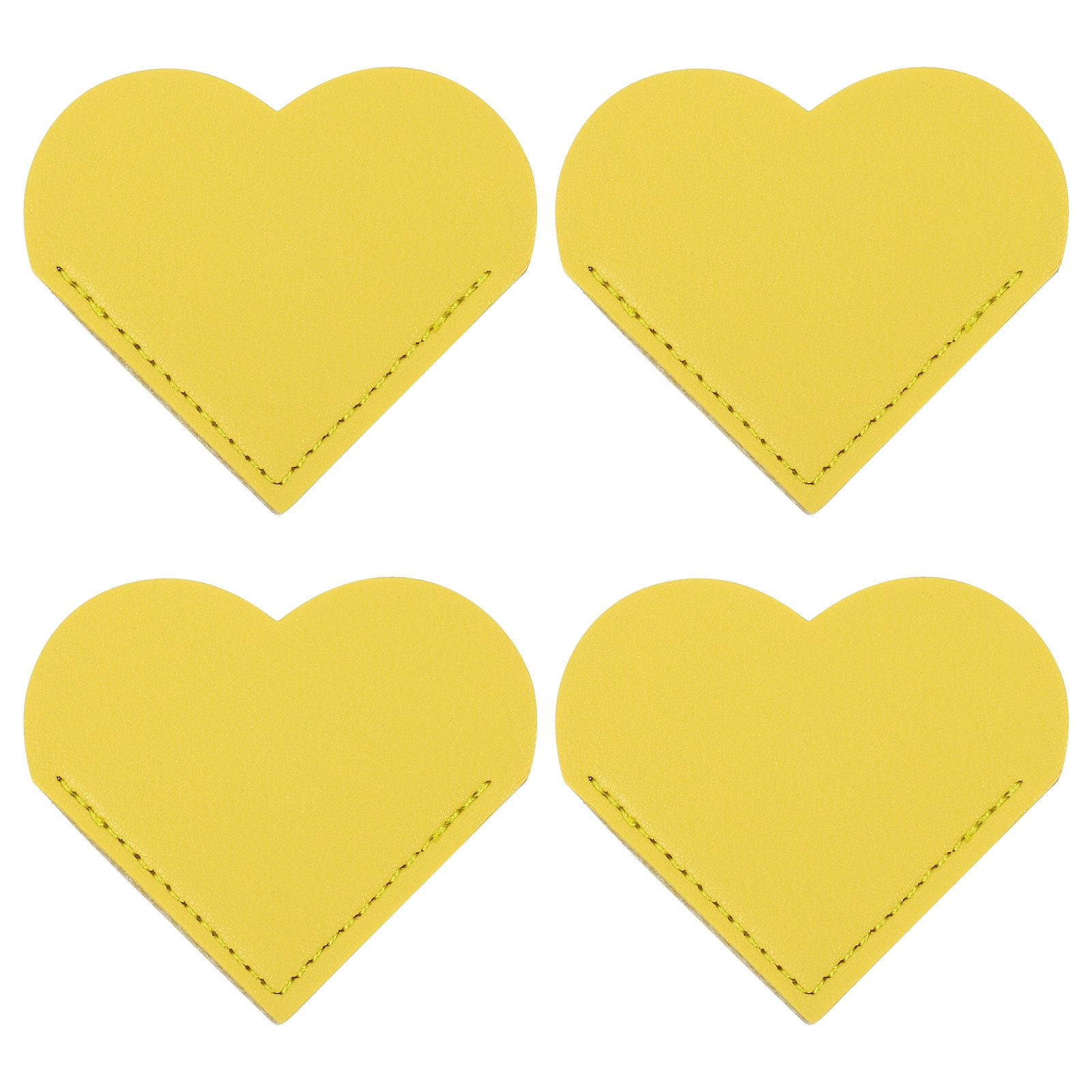 Uxcell Corner Bookmarks Cute Book Marks Paper Page Markers Clip PU ...