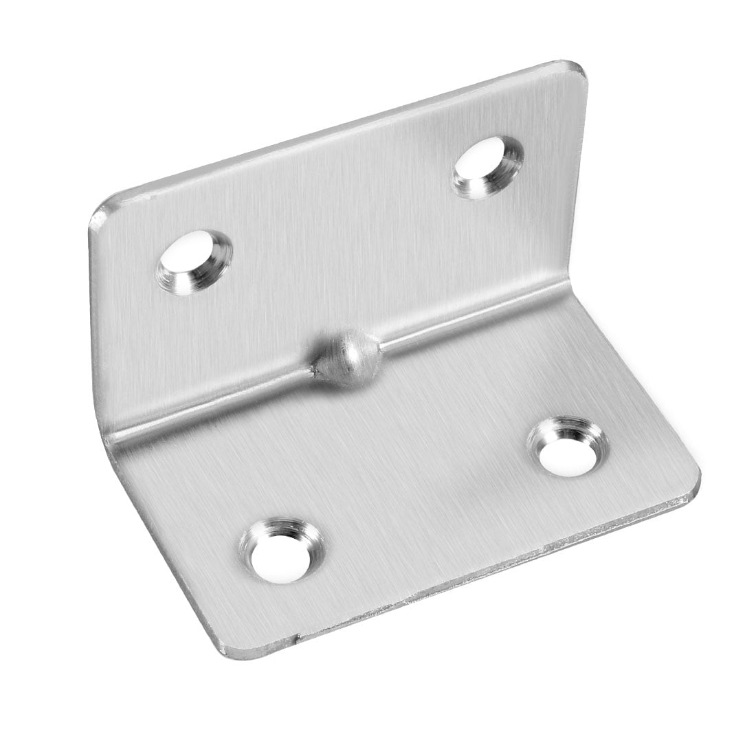 Uxcell Corner Brace Angle Bracket Fastener 31mmx31mmx50mm,Stainless ...
