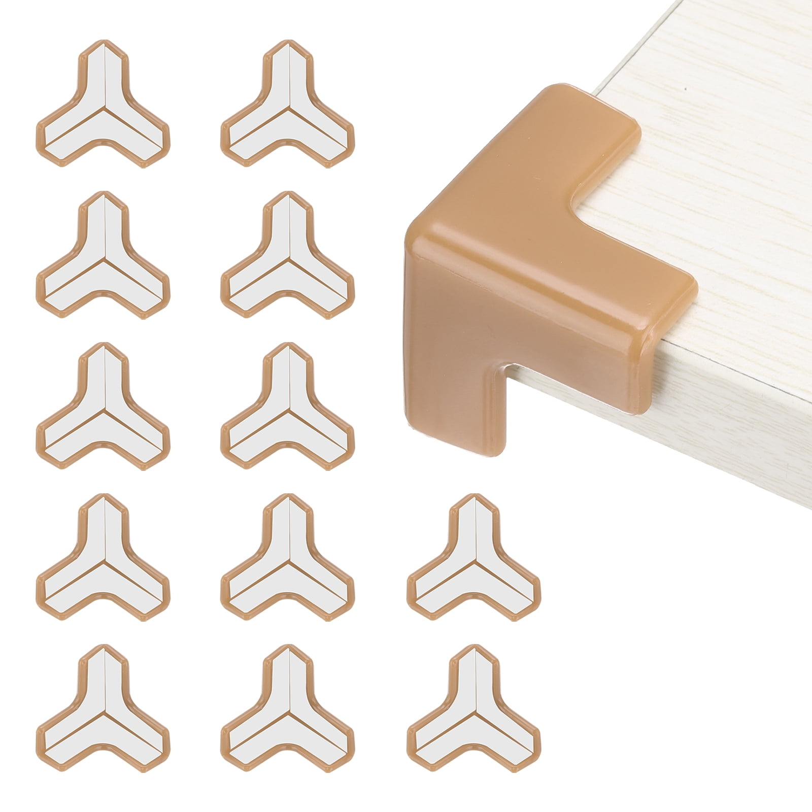 Uxcell Corner Protectors 12Pcs Table Corner Protectors Furniture Corner ...
