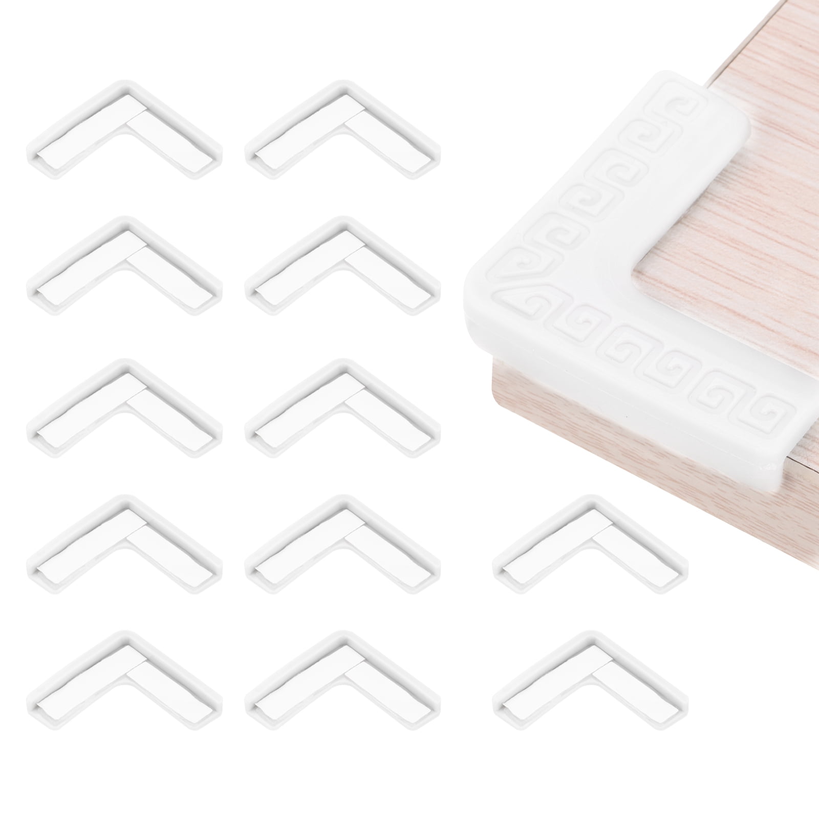 Uxcell Corner Protectors 12Pcs Table Corner Protectors Furniture Corner ...