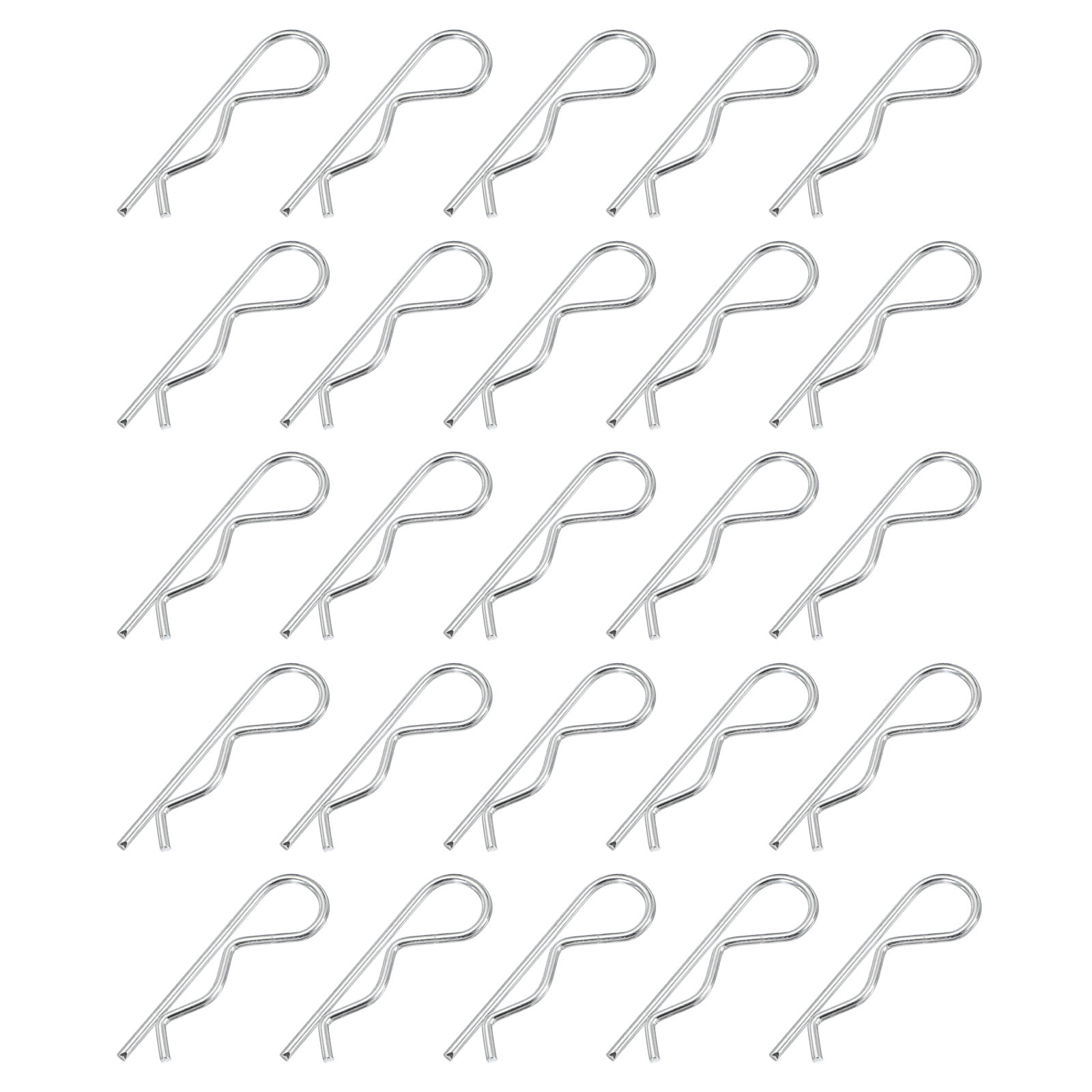 Uxcell Cotter Pin Assortment Kit, Heavy Duty R Clips Hardware Pin ...