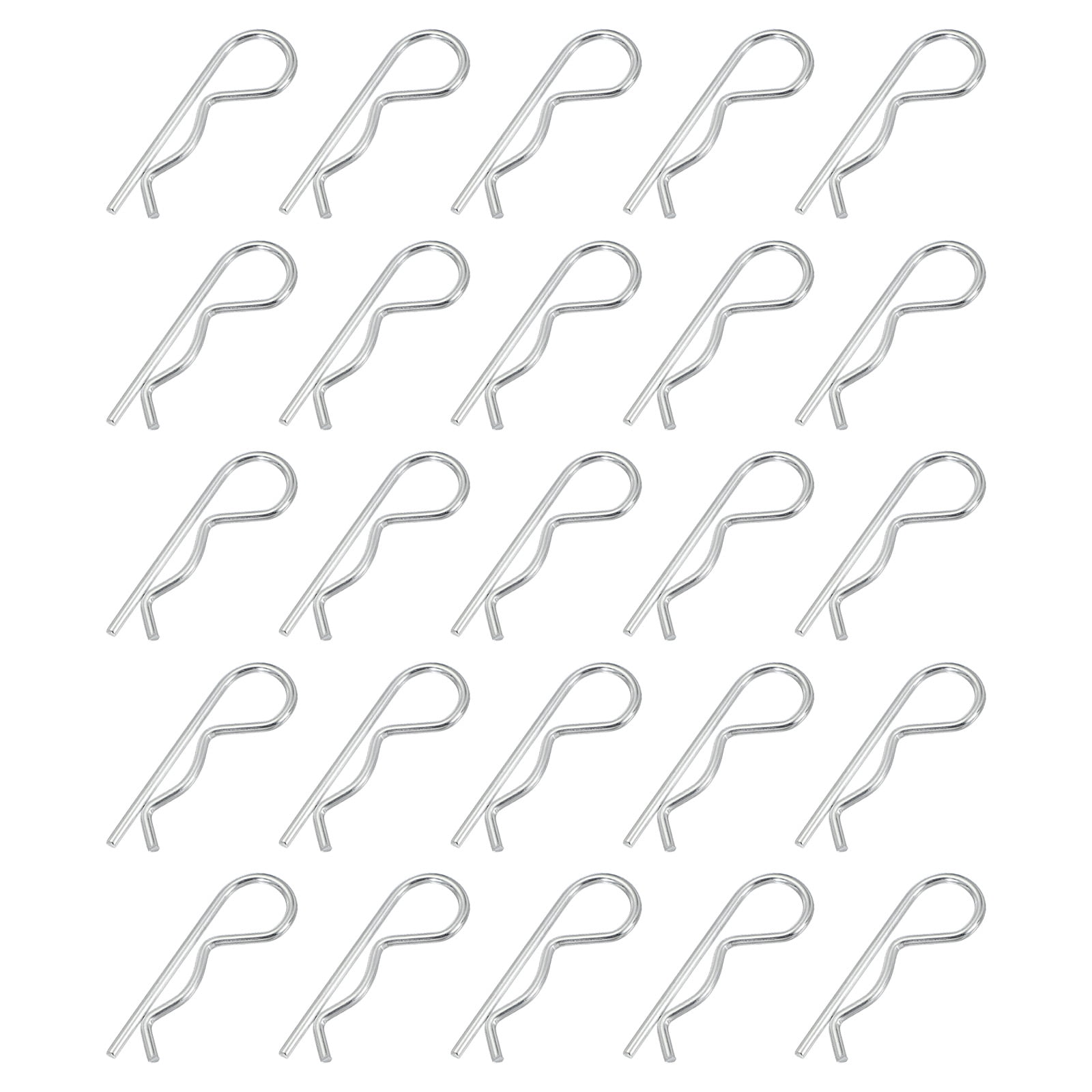 Uxcell Cotter Pin Assortment Kit, Heavy Duty R Clips Hardware Pin ...