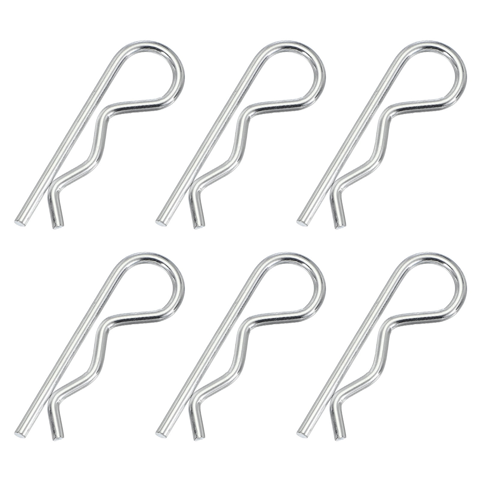 Uxcell Cotter Pin Assortment Kit, Heavy Duty R Clips Hardware Pin ...