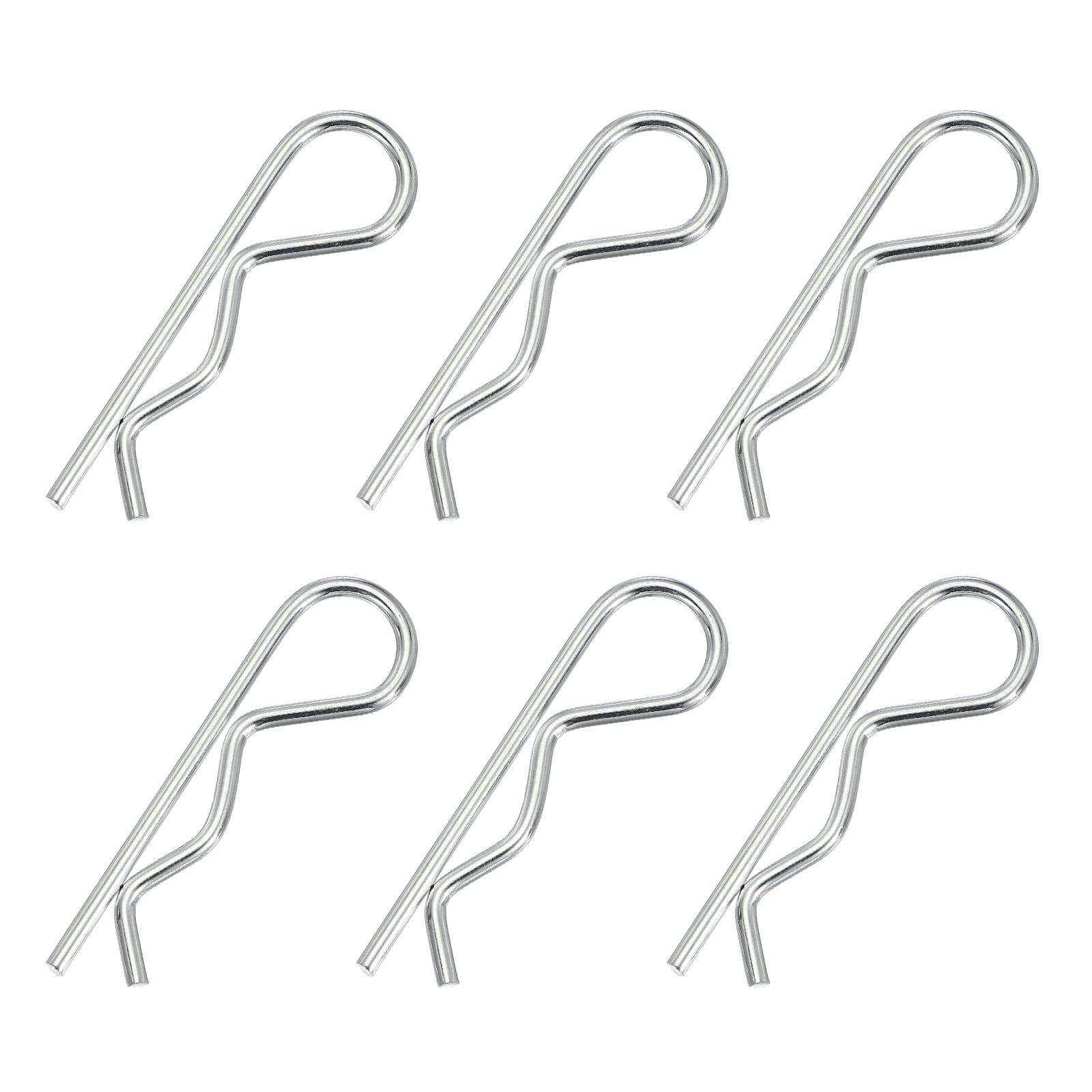 Uxcell Cotter Pin Assortment Kit, Heavy Duty R Clips Hardware Pin ...