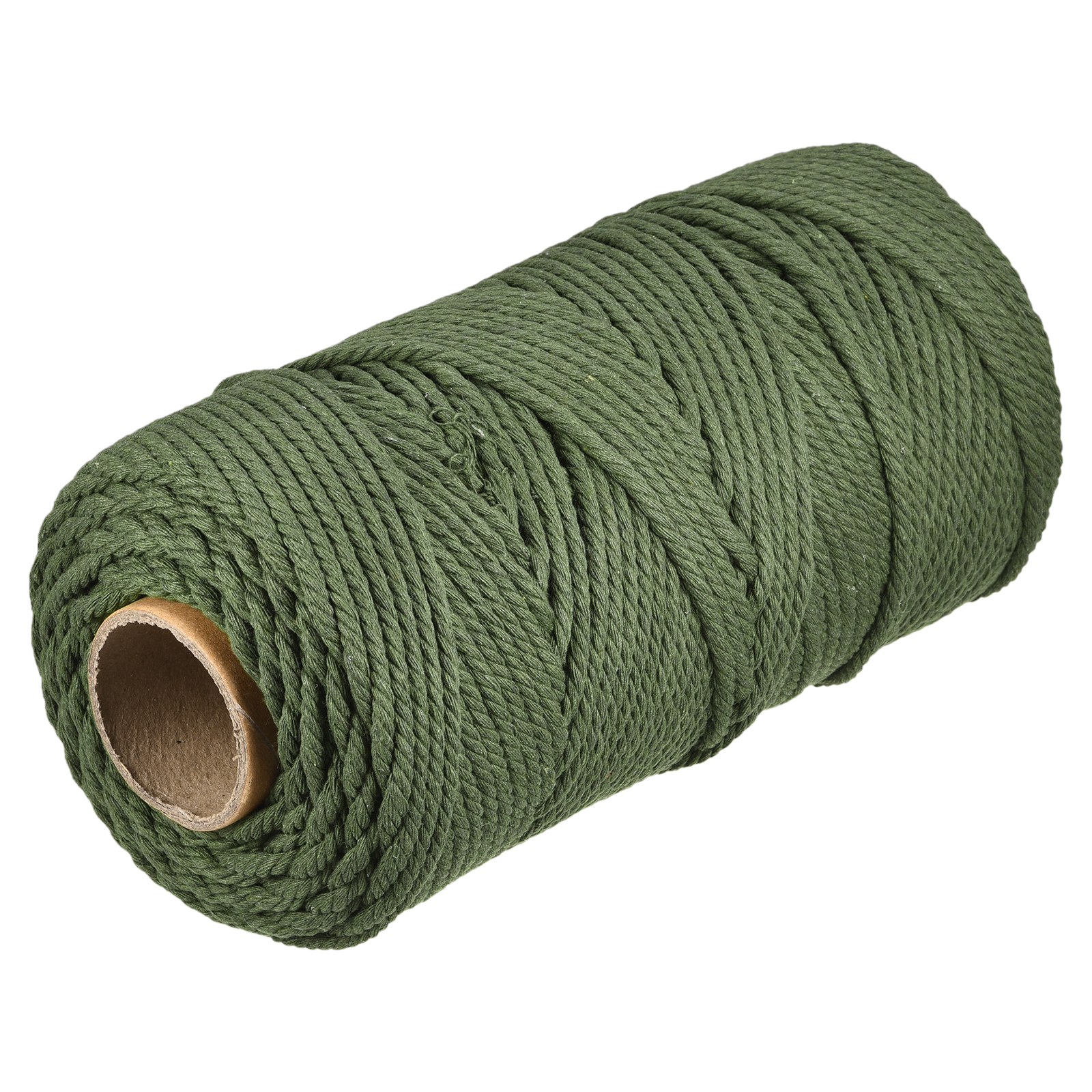 Uxcell Cotton Rope Twine String Twisted Cord, Army Green 100m/109 Yard ...
