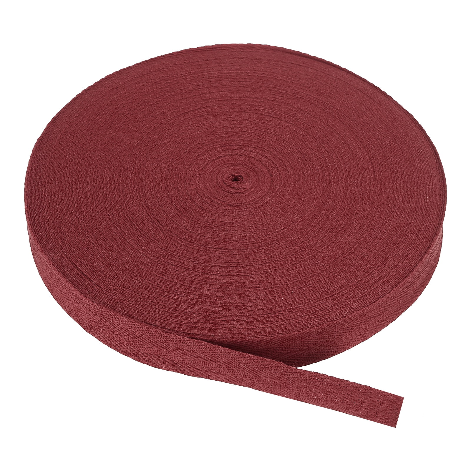 Uxcell Cotton Twill Tape Cotton Ribbon Bias Binding Tape Herringbone ...
