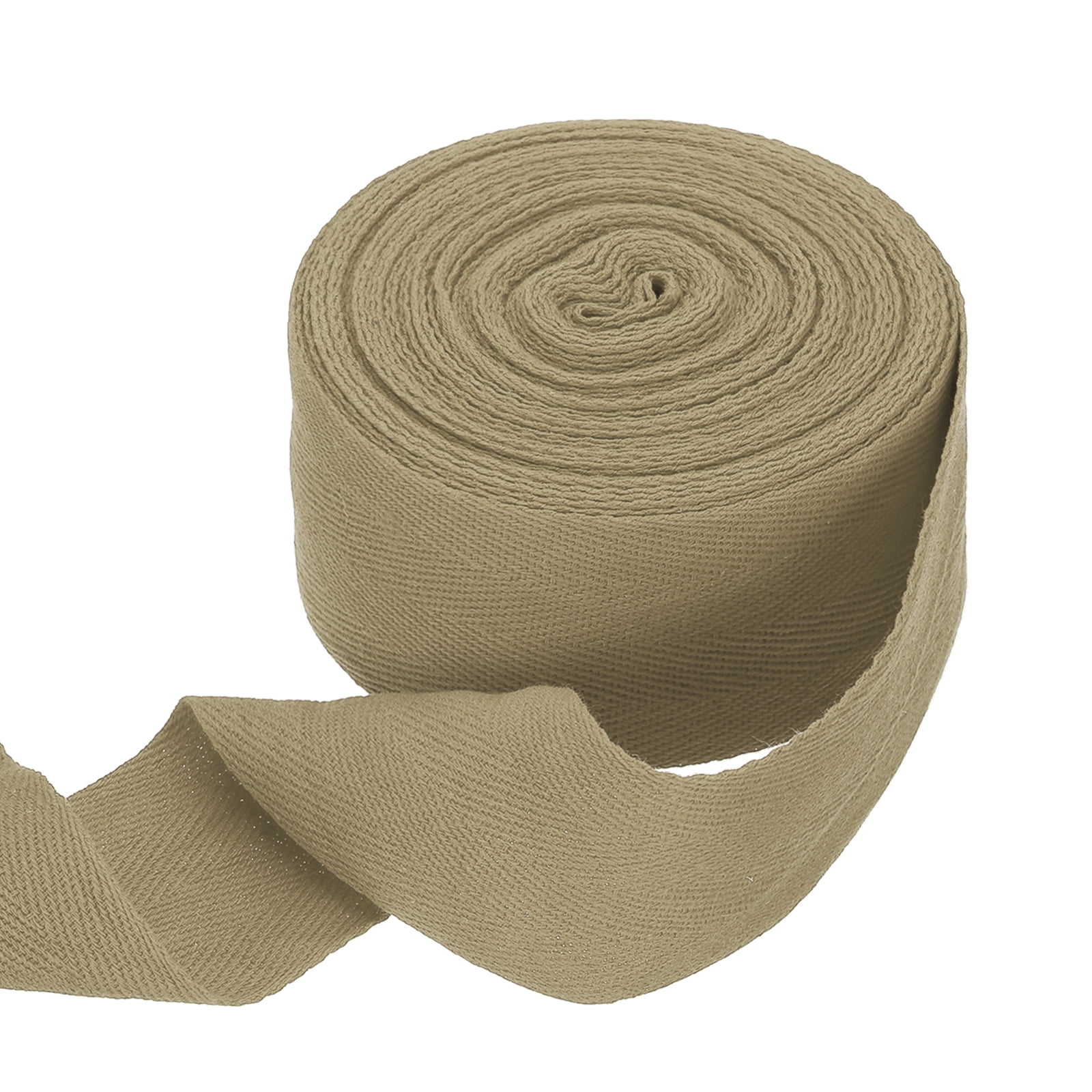 Uxcell Cotton Twill Tape Ribbon 2" 11 Yard Herringbone Webbing Tape ...
