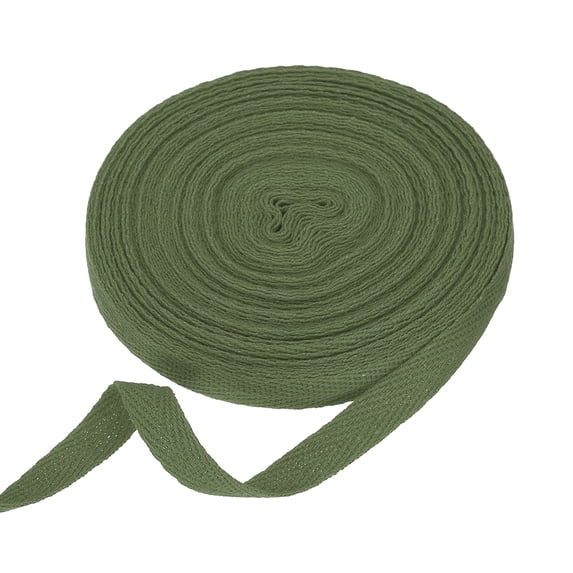 Uxcell Cotton Twill Tape Ribbon 3/8" 11 Yard Herringbone Webbing Tape ...