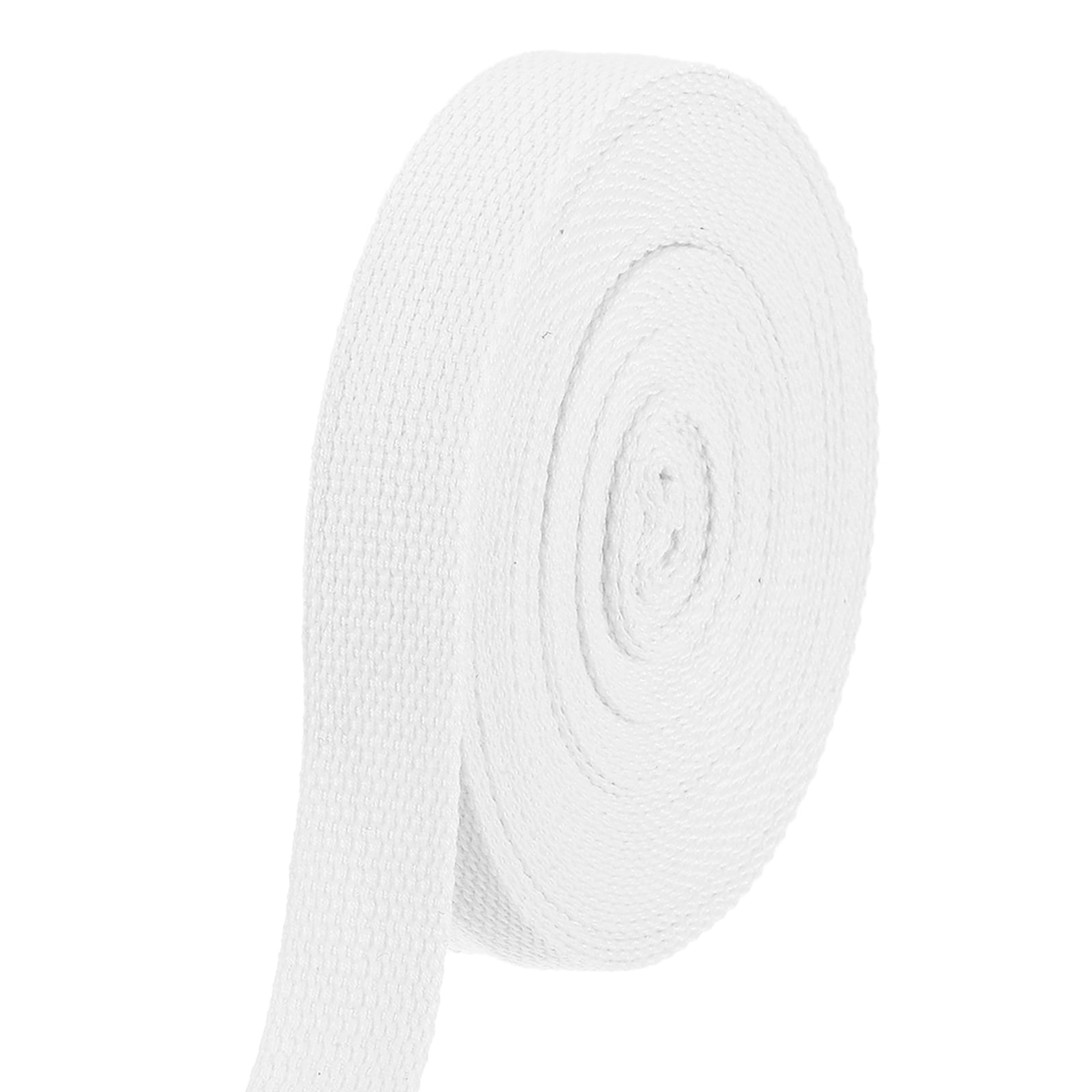 Uxcell Cotton Webbing 1 Inch 11 Yard Polyester Cotton Weave Webbing ...
