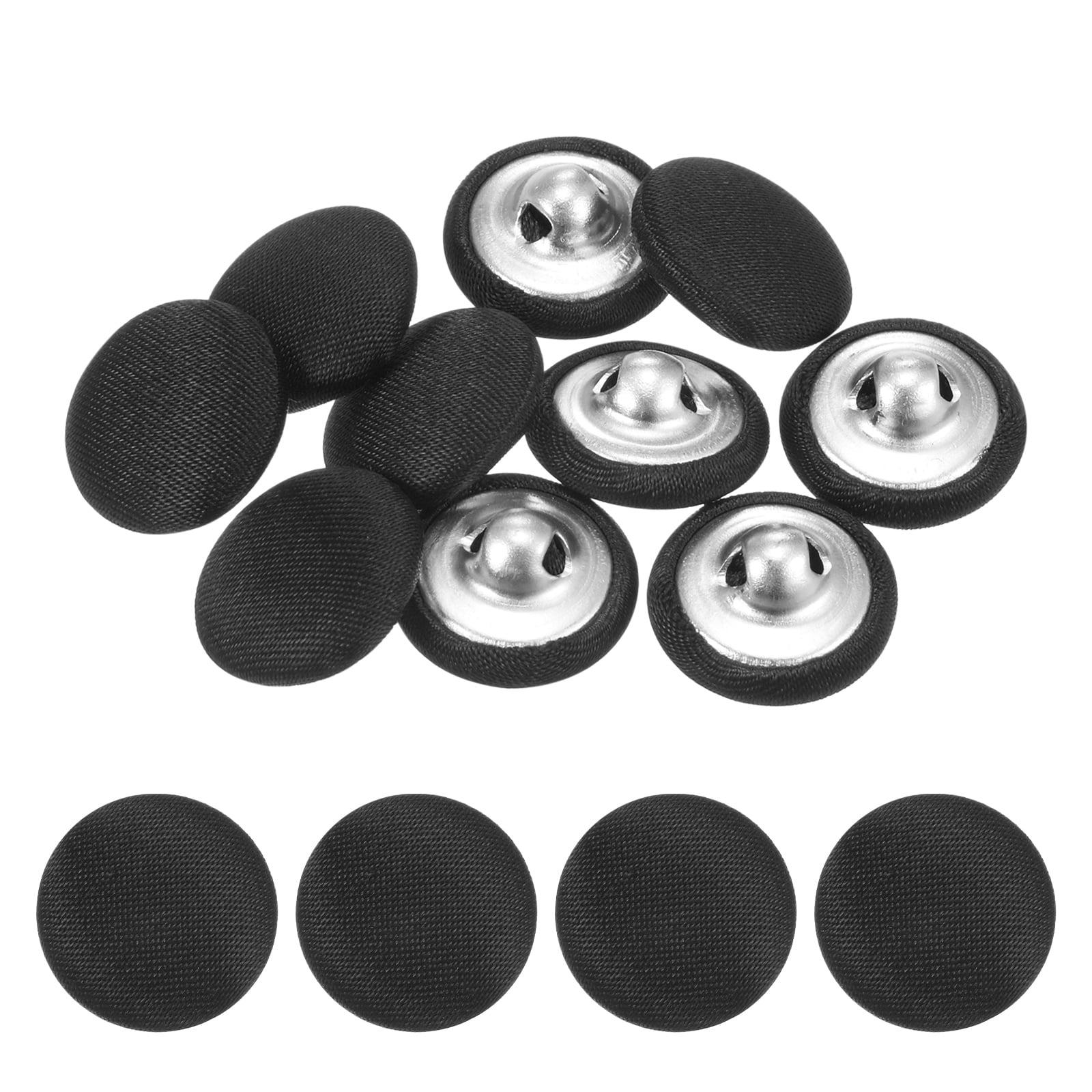 Uxcell Cover Button Kits [10pcs] - Fabric Button Maker for Hat ...