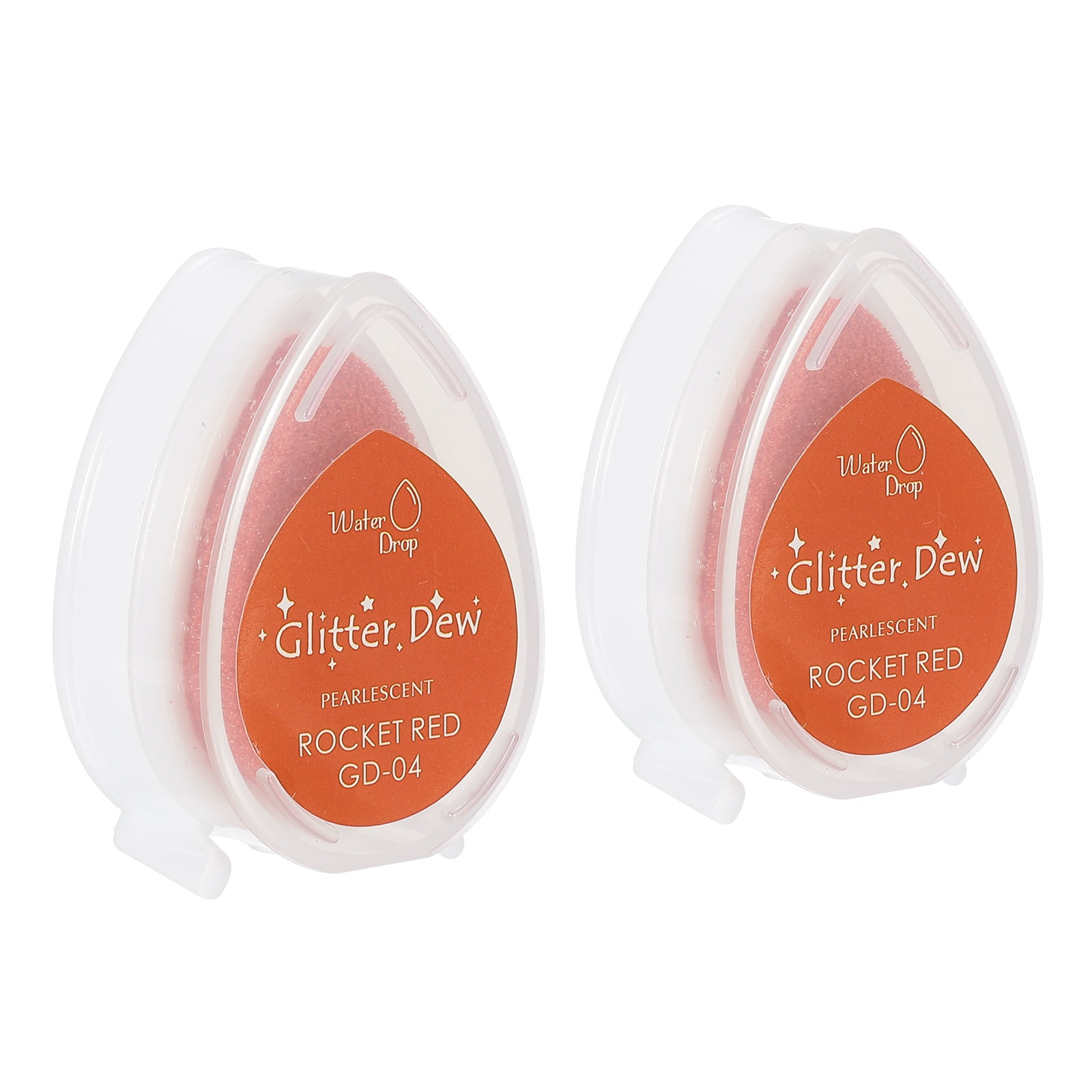 Uxcell Craft Ink Pads for Stamps, 2 Pcs Washable Finger Print Ink Stamp ...