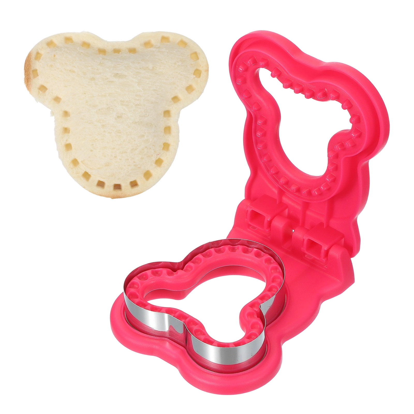 Uxcell Crustless Sandwich Cutter, Bear Shape Uncrustable Sandwich Maker ...