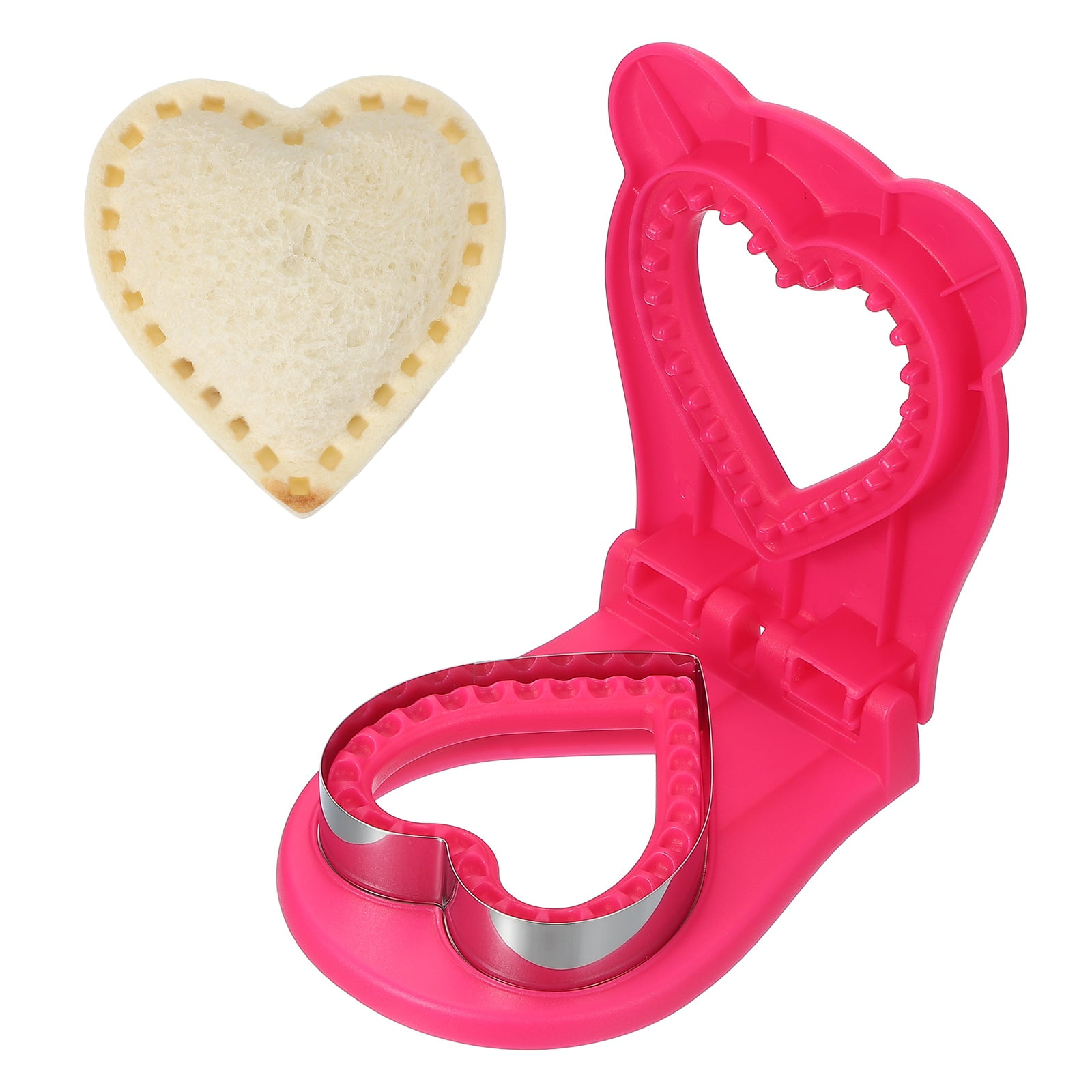 Uxcell Crustless Sandwich Cutter, Heart Shape Uncrustable Sandwich ...