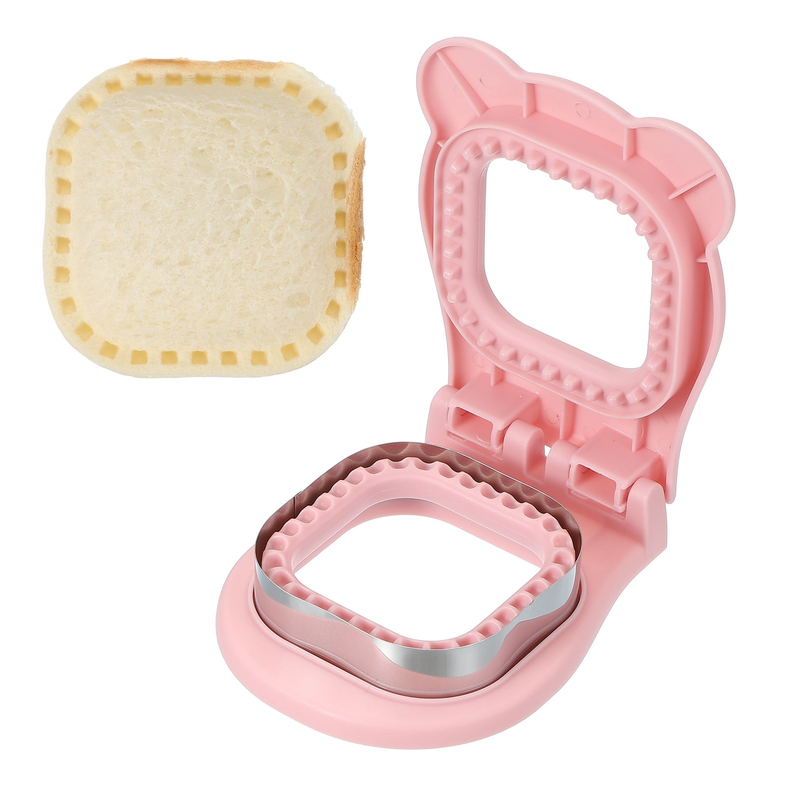 Uxcell Crustless Sandwich Cutter, Square Shape Uncrustable Sandwich ...