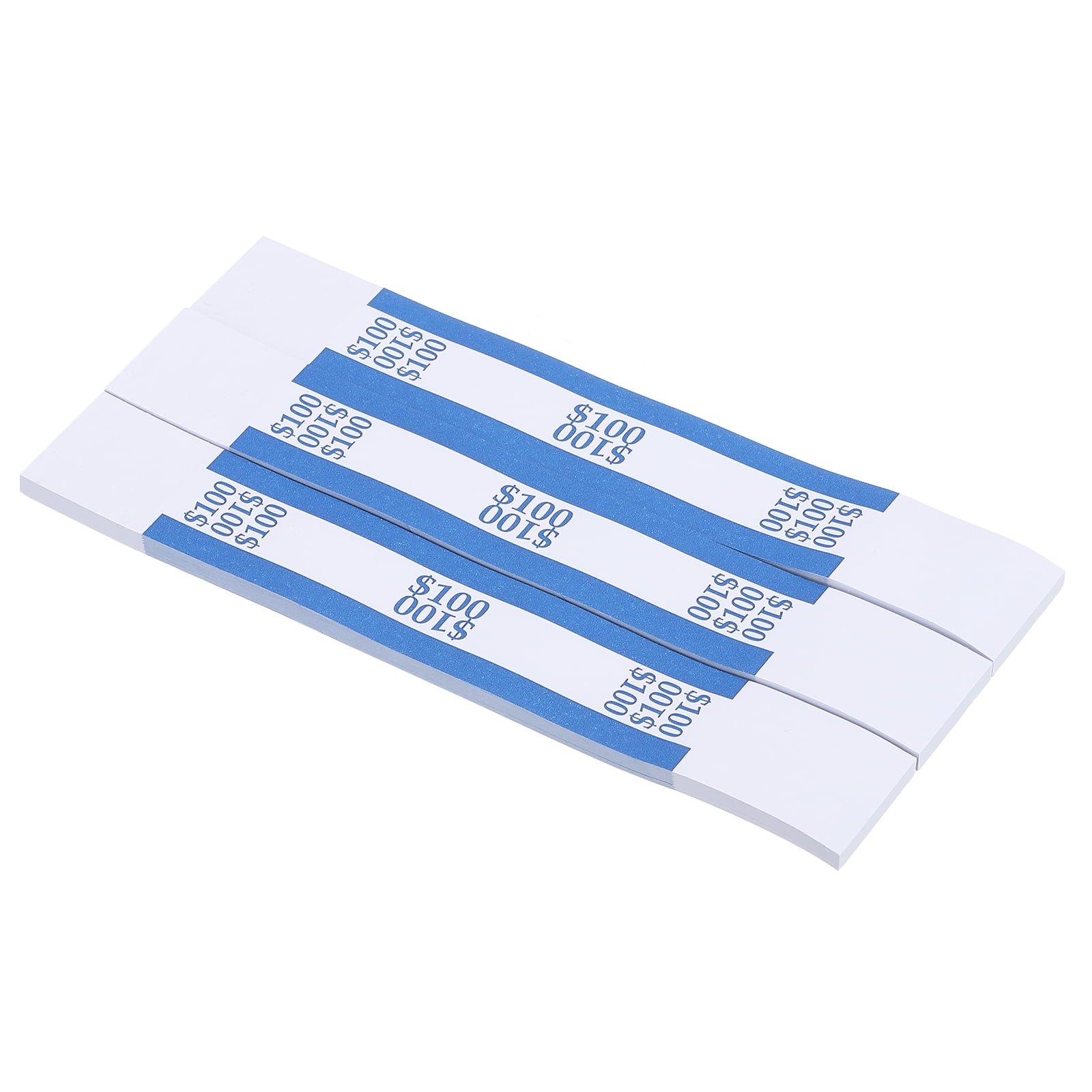 Uxcell Currency Band Bundles, 1000 Packs Blue Dollar100 - Walmart.com