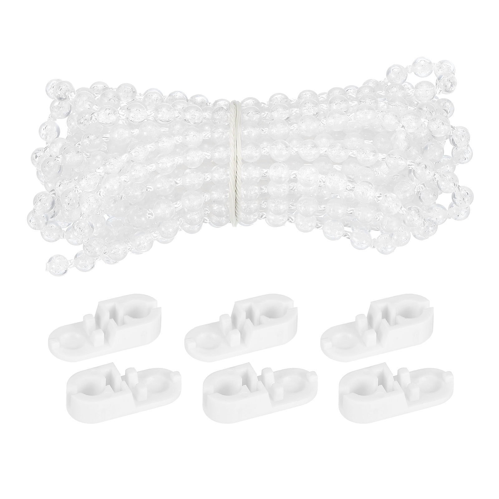 Uxcell Curtain Beaded Chain Cord, 3 Meters/3.28 Yards Roller Blind Bead ...